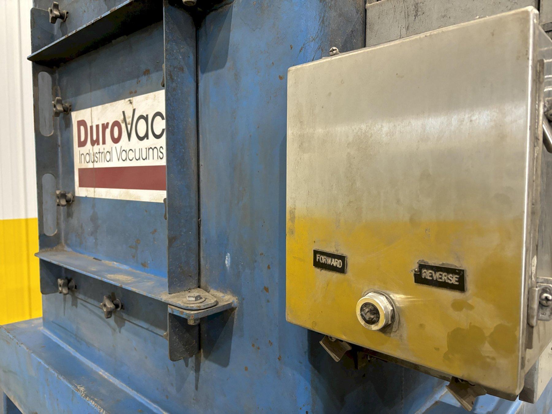 25 HP DUROVAC MODEL #PLCV25 PORTABLE INDUSTRIAL VACUUM SYSTEM: STOCK #21903