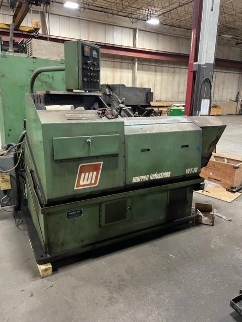 Warren - Threading Machines, Thread Rollers, Planetary Die | Machine Hub