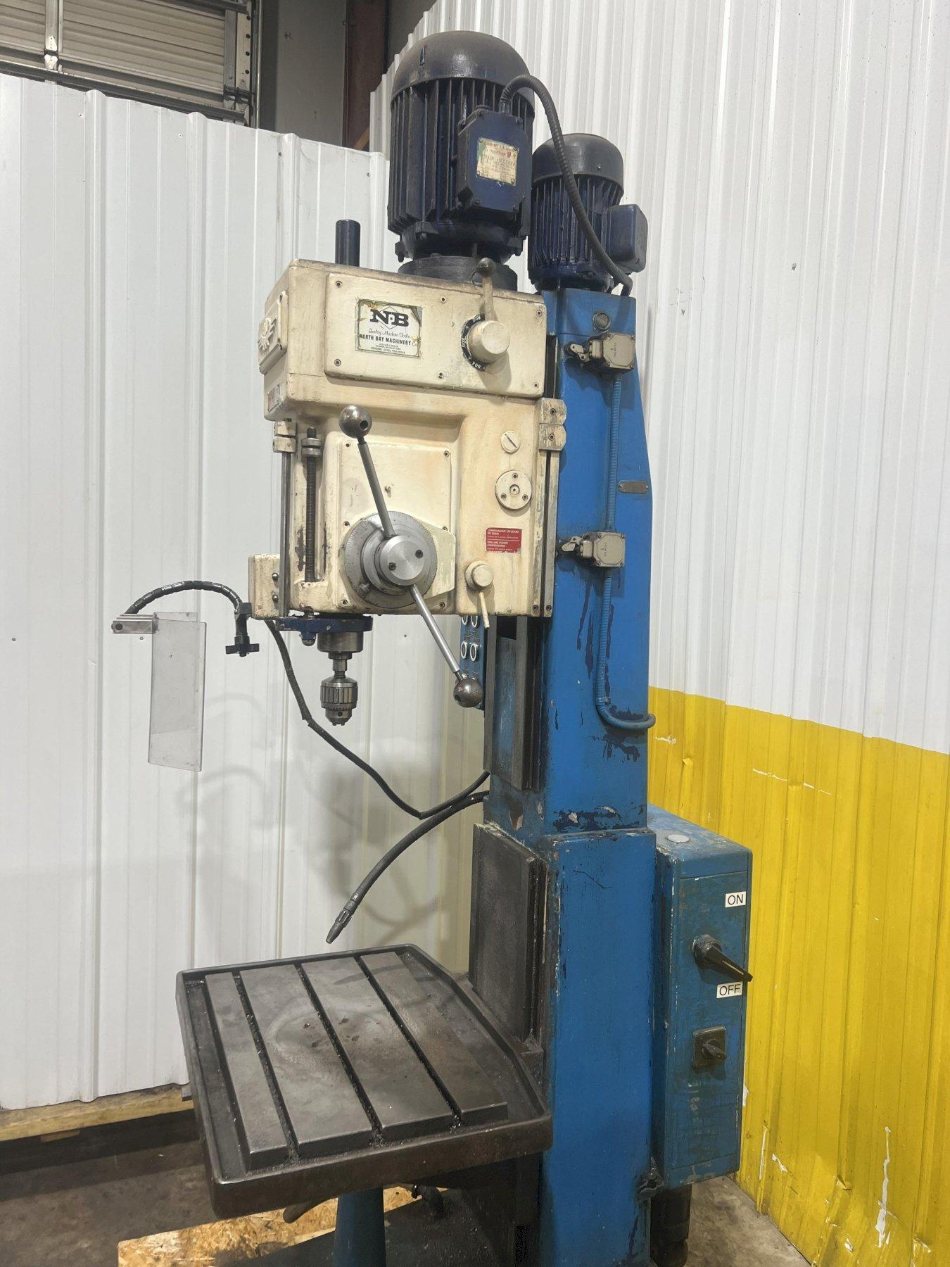 32″ ANJO MODEL #TCE32C HEAVY DUTY SINGLE SPINDLE DRILL: STOCK #19006