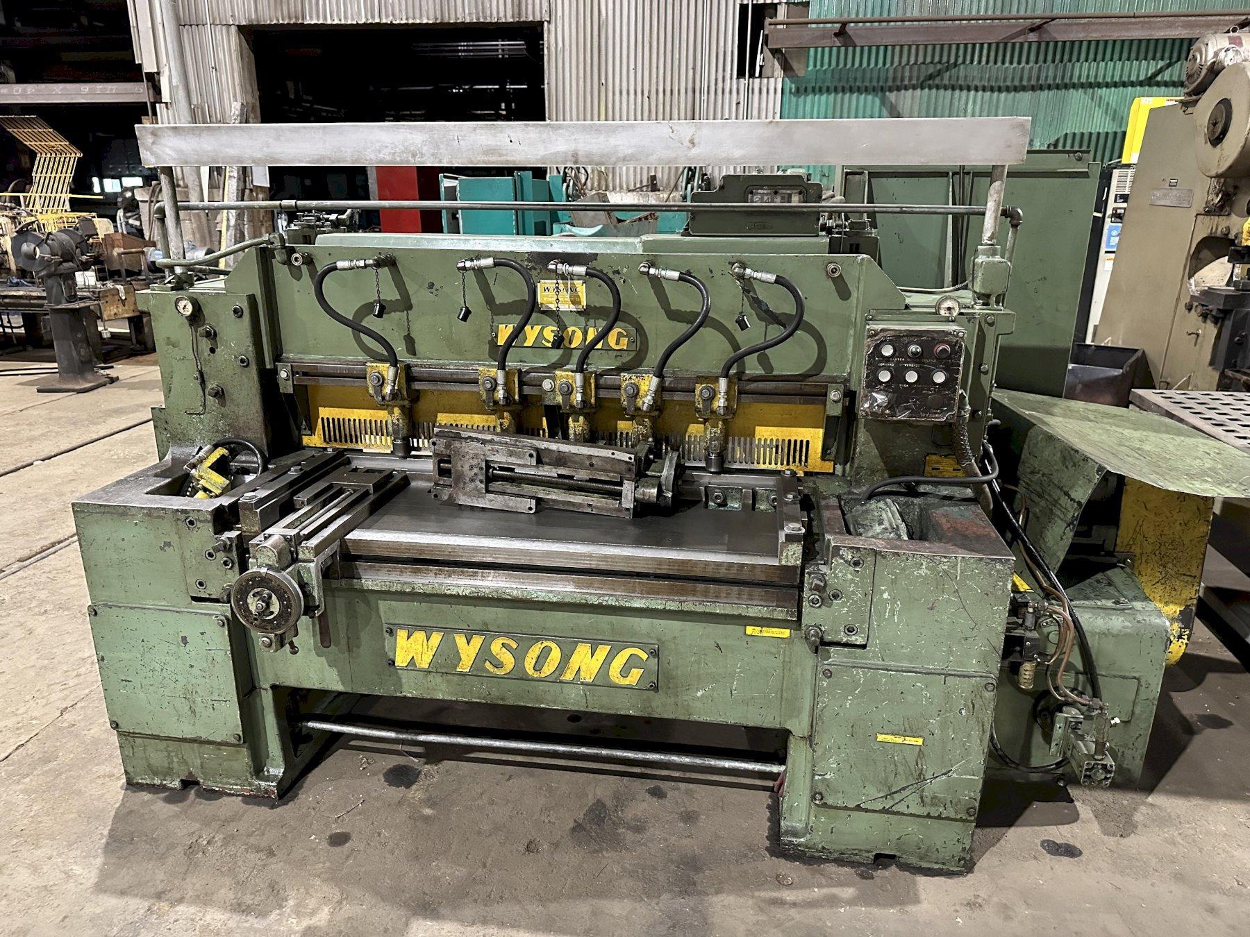 WYSONG 748 - Shears, Mechanical | Machine Hub