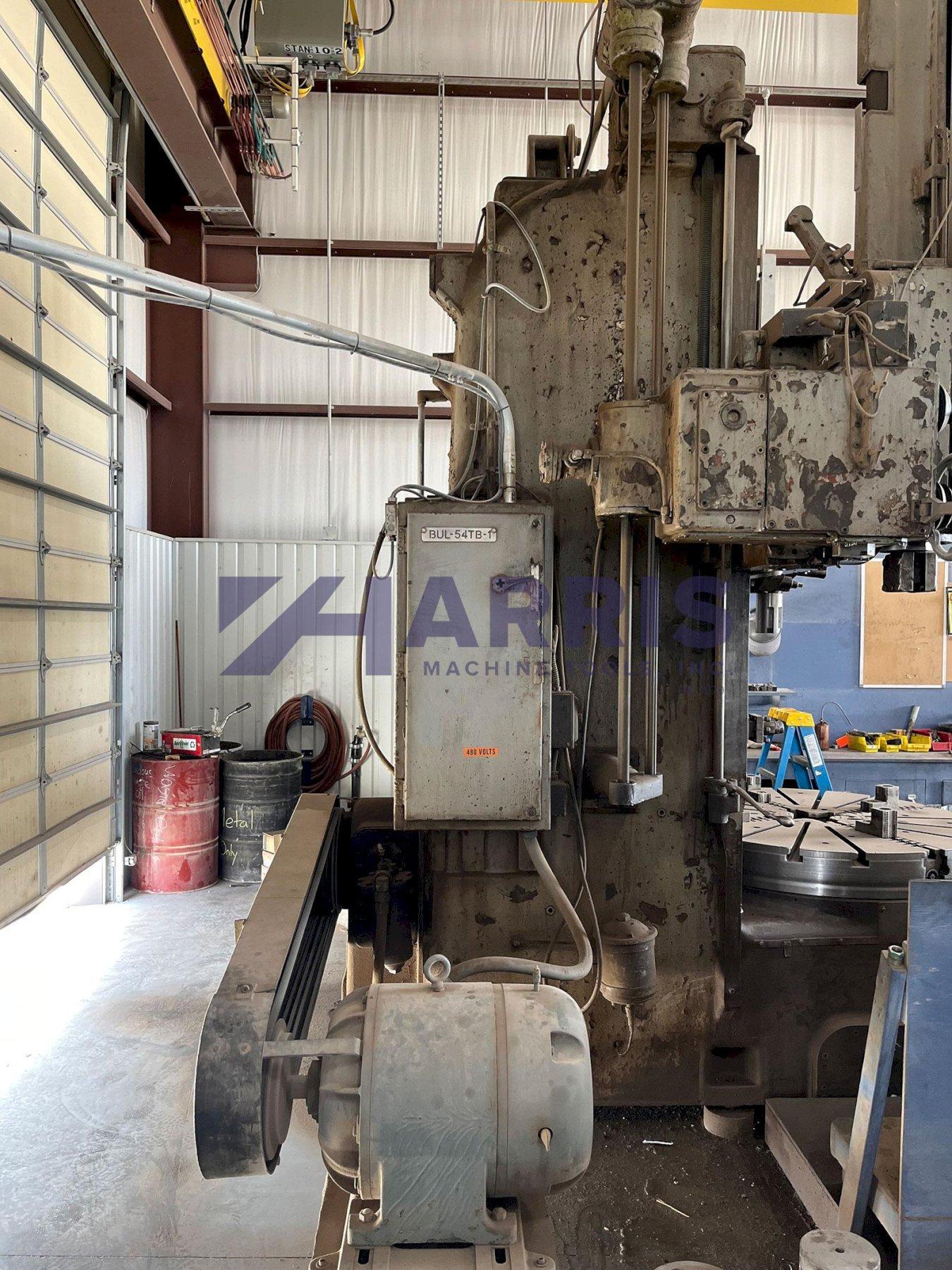54″ Bullard Cutmaster Vertical Turret Lathe (VTL) | Harris Machine Tools