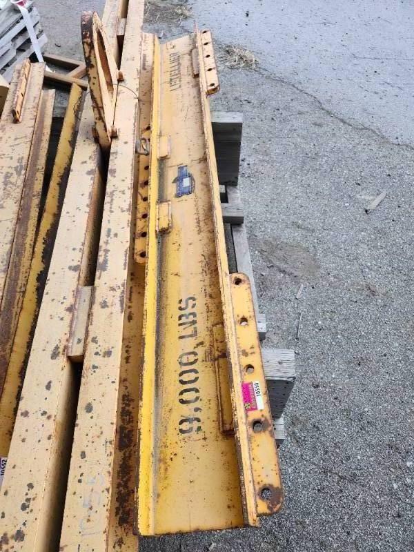 9,000 LBS X 8′ LETELLIER CRANE SPREADER BAR LIFTING BEAM: STOCK #22641