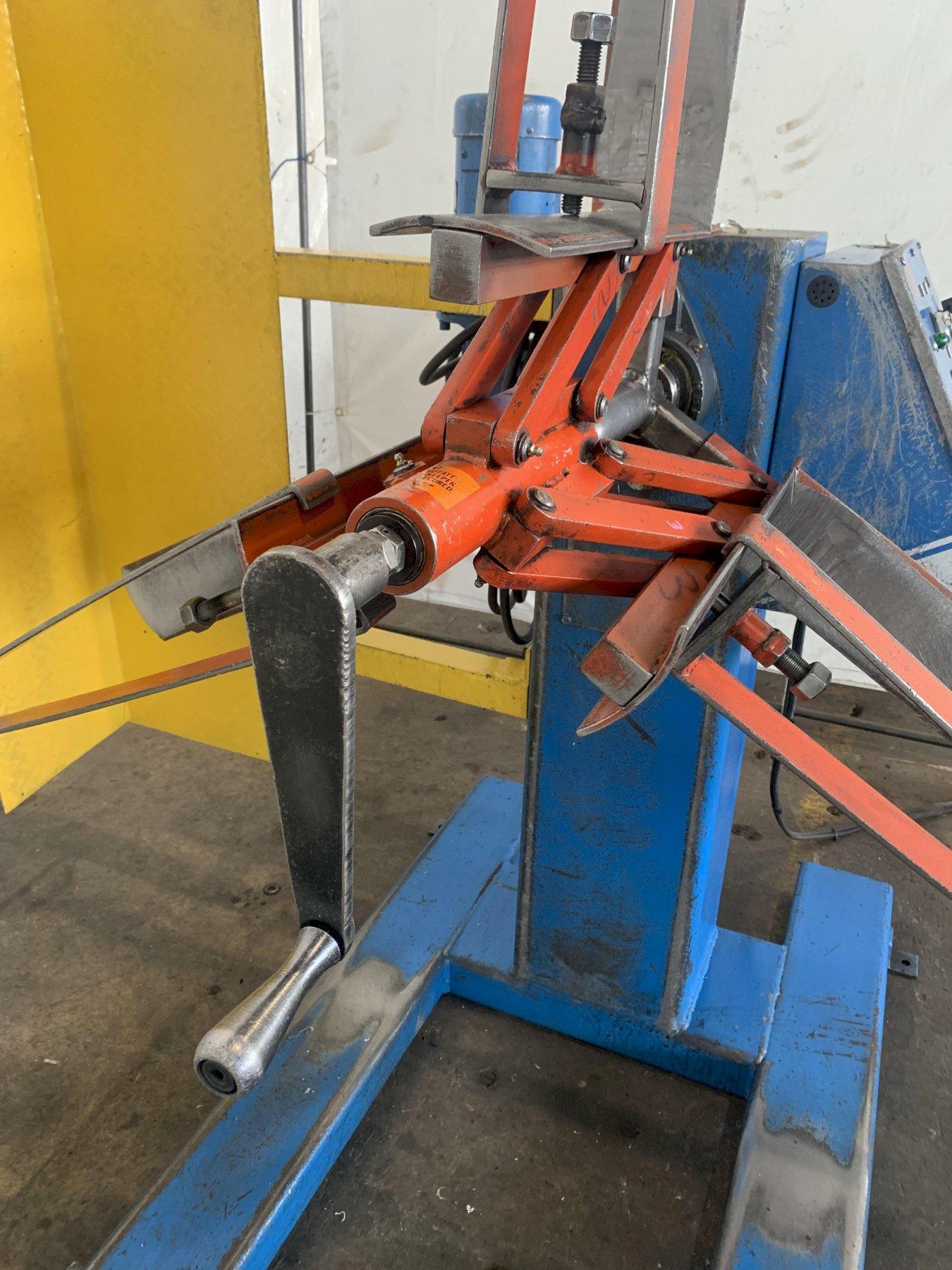 1,500 LB X 12″ PRESS ROOM EQUIPMENT PR-121500 POWERED UNCOILER. STOCK ...