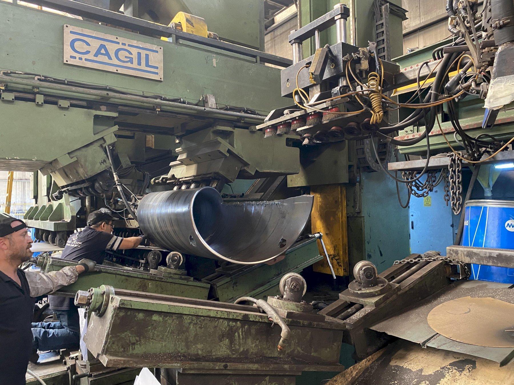 3048mm x 25.4mm API Cagil Spiral Pipe Mill Year 2010 | Galaxie Corporation