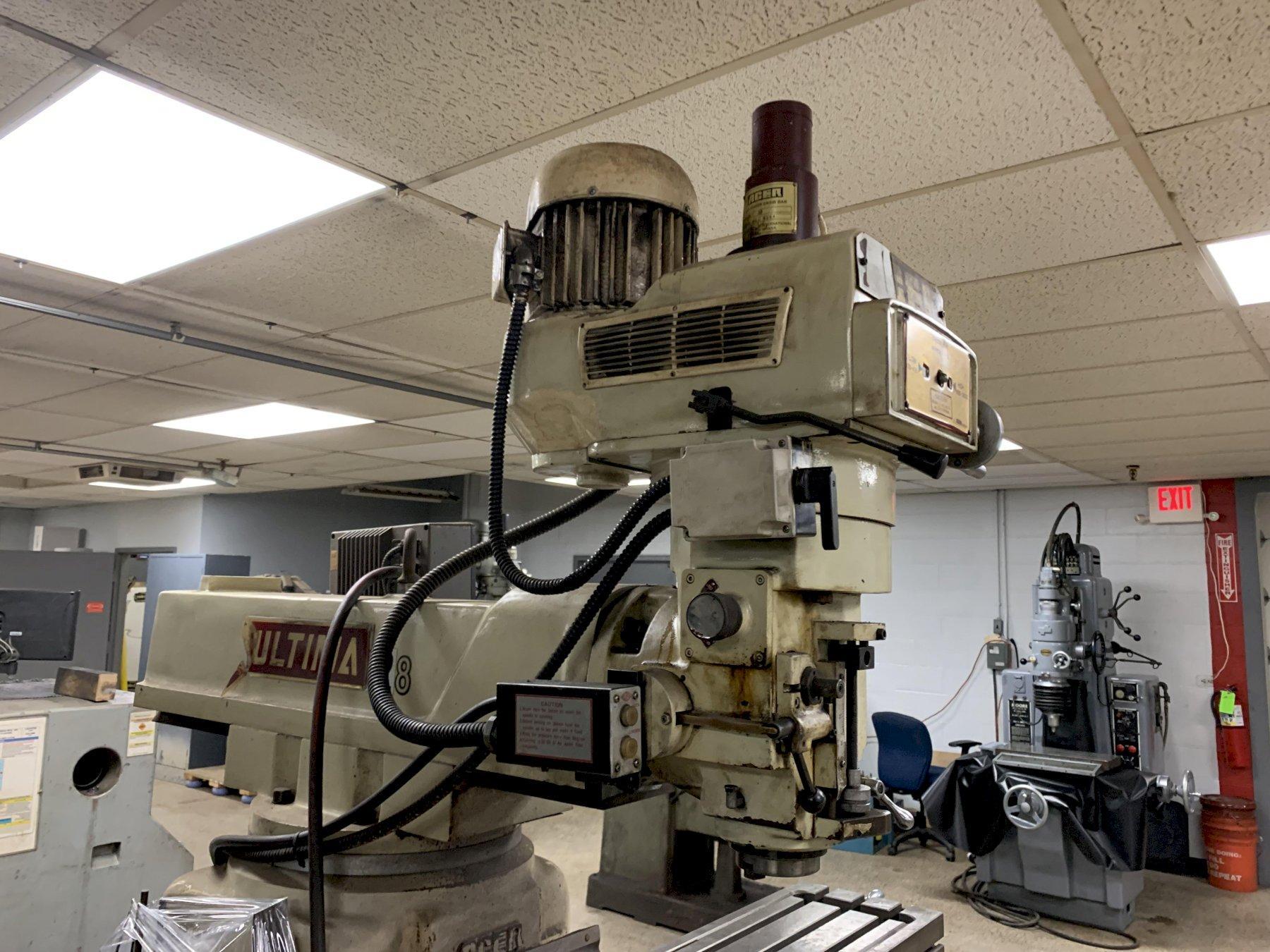 ACER 40 Taper Variable Speed Vertical Milling Machine | AMC