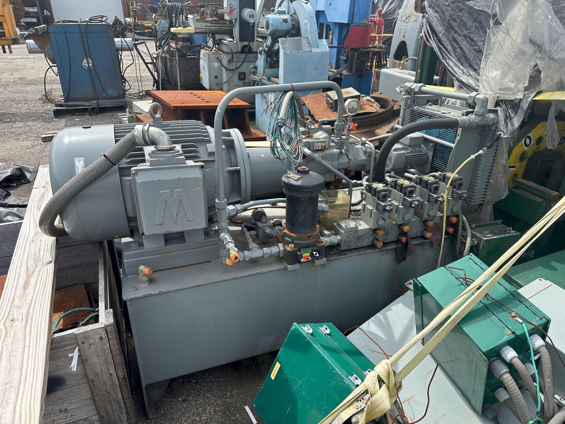 150 TON WHITNEY MODEL #765 HYDRAULIC SHEAR FOR ANGLE, FLATS, AND ...