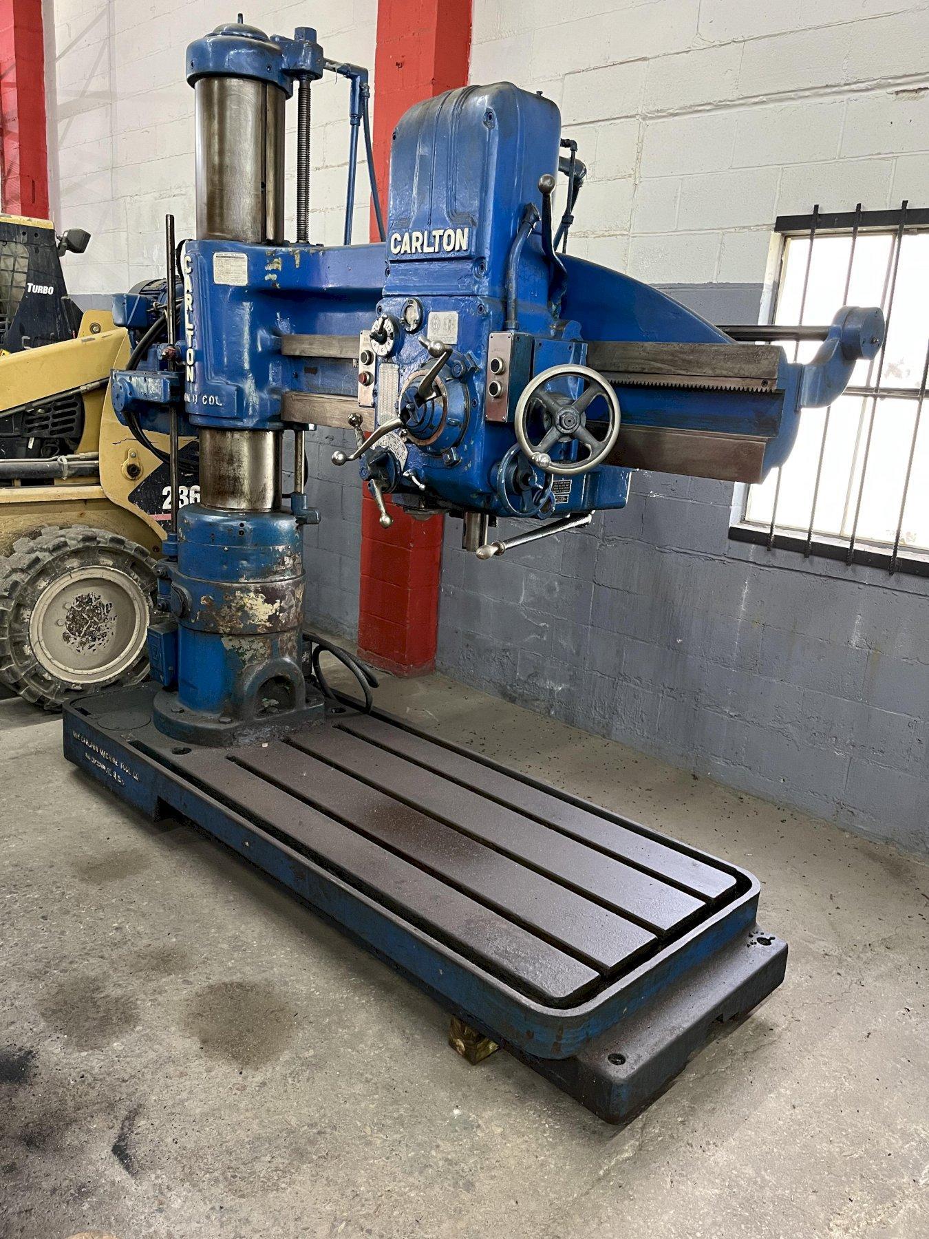 5′ X 11″ CARLTON 1A RADIAL ARM DRILL. STOCK # 1273223 | G-2000 Inc.