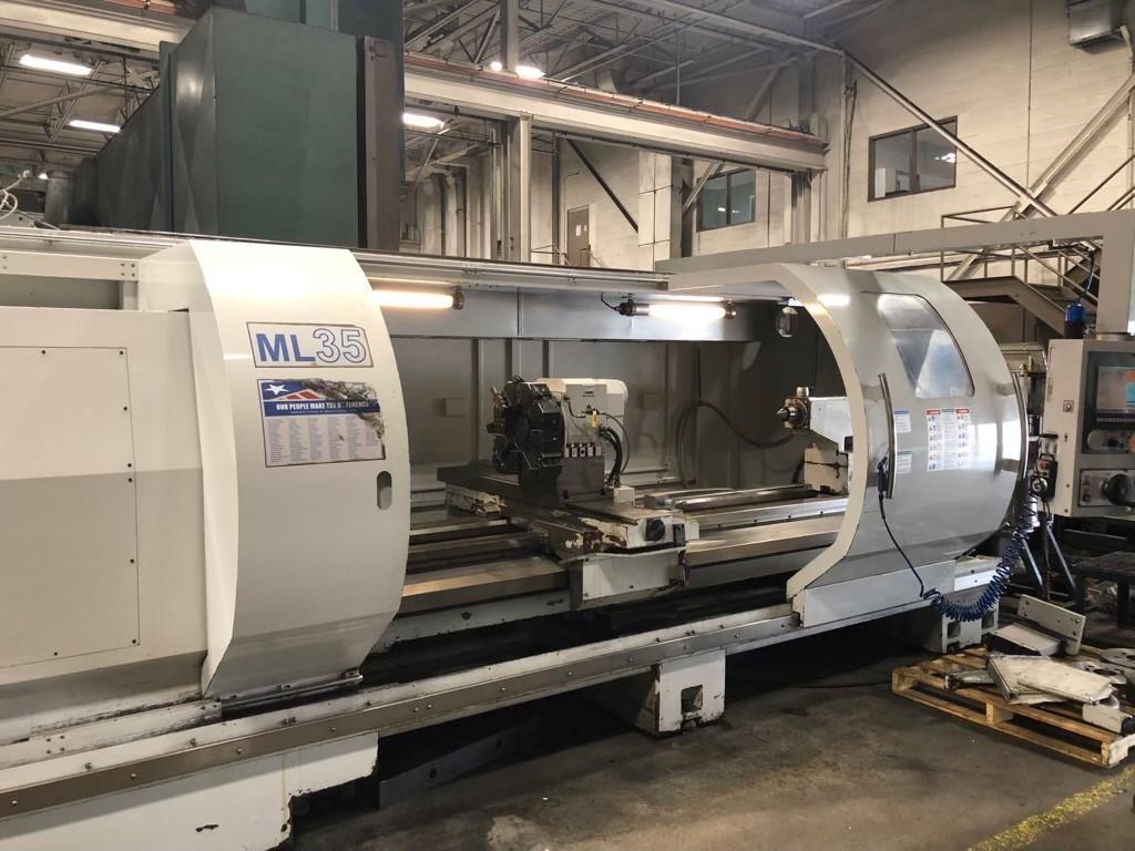 Milltronics ML-35 CNC Flat Bed Lathe For Sale 2008 | Tramar Industries