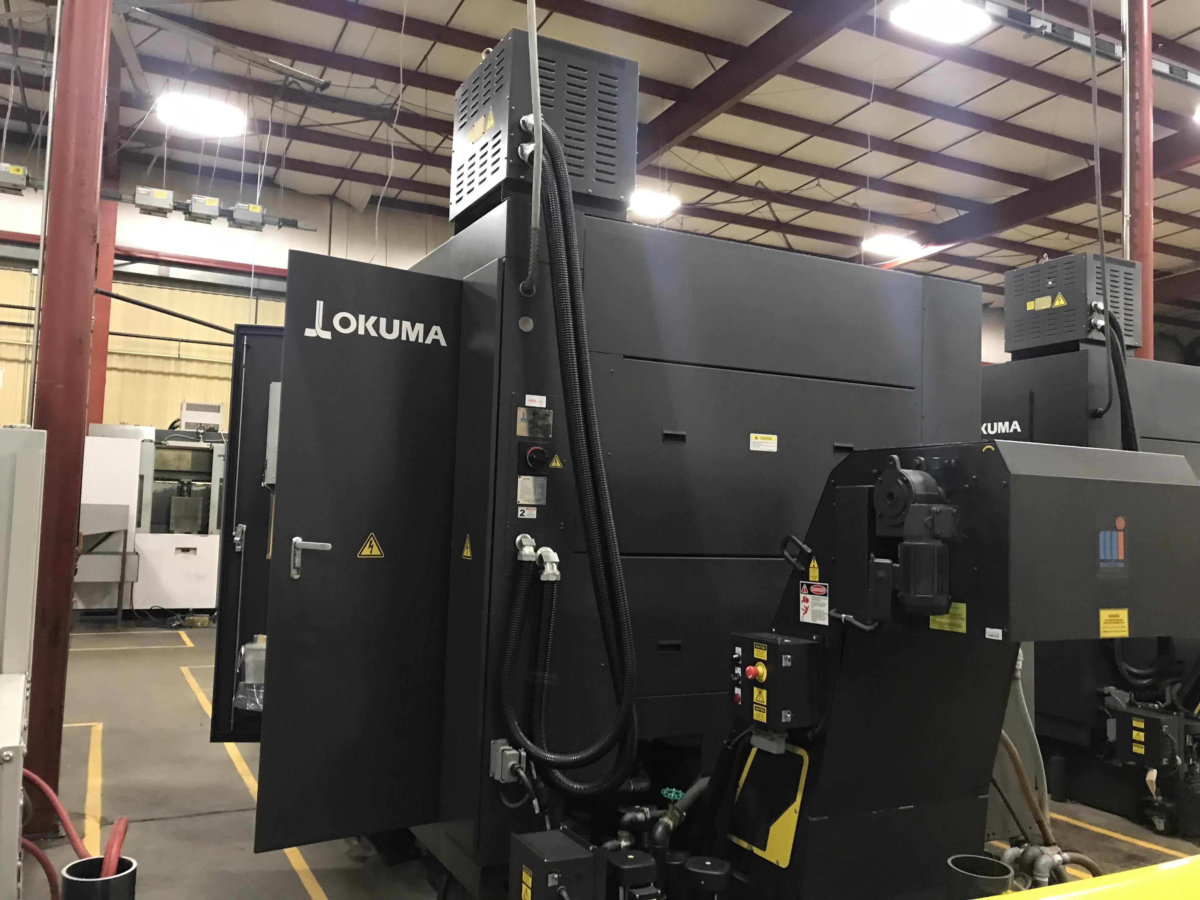 Okuma MB-5000H CNC Horizontal Machining Center, OSP300M, Full 4th, CTS ...