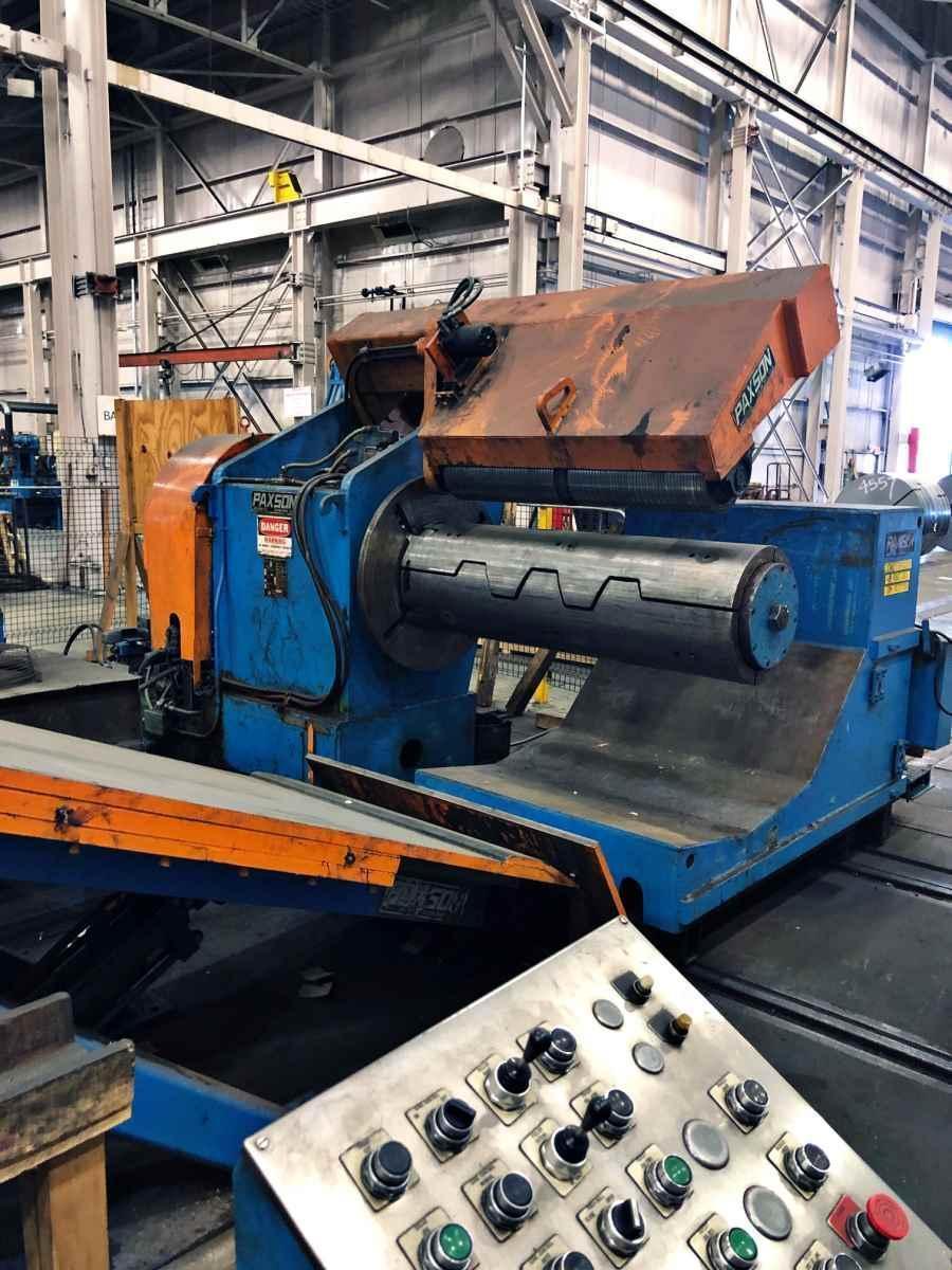 PAXSON 60" x .250" x 40,000 Lb - Slitters & Slitting Lines | Machine Hub