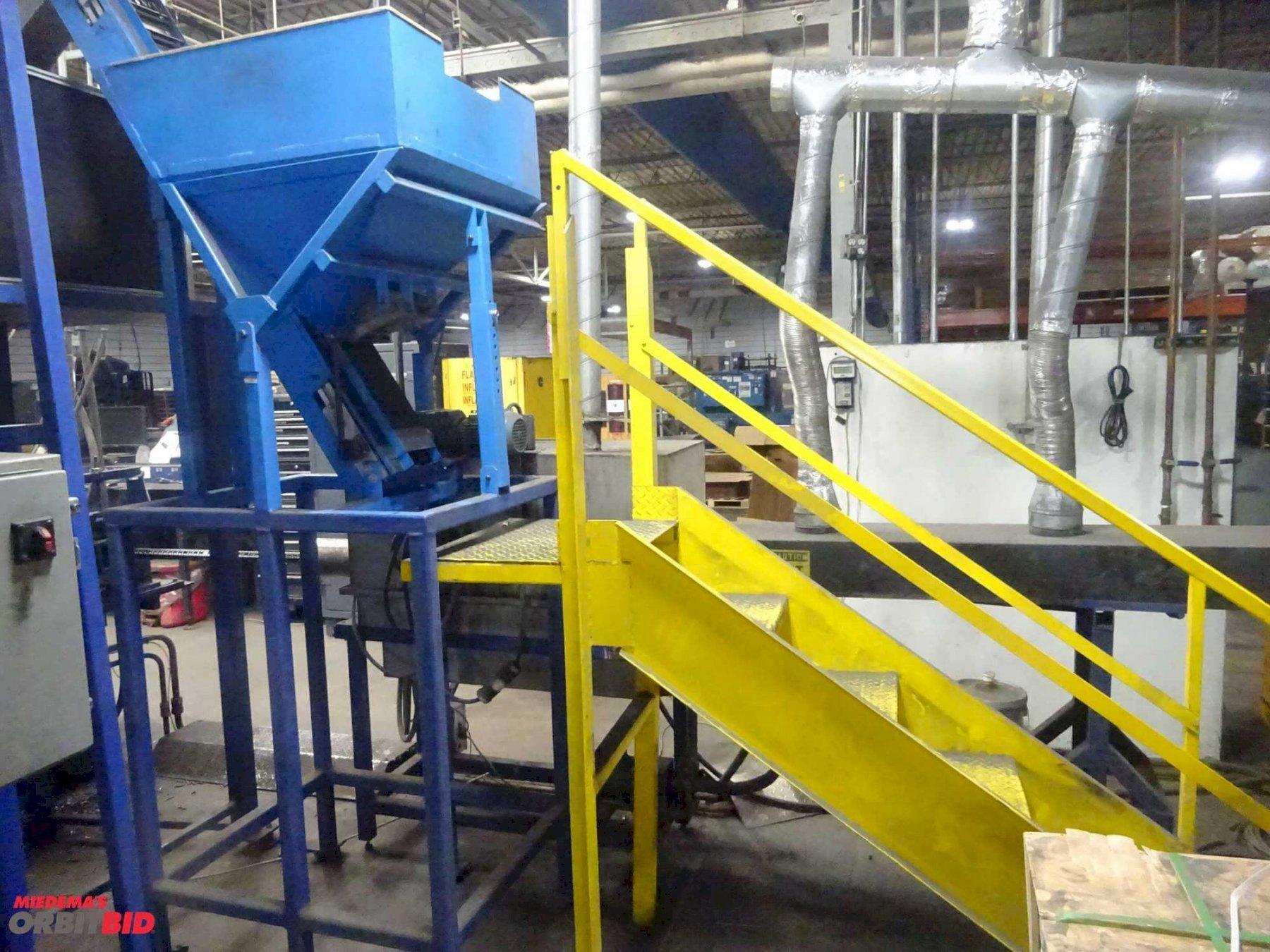15 TON CD & F CUTOFF PRESS & ASSEMBLY STATION: STOCK 18550