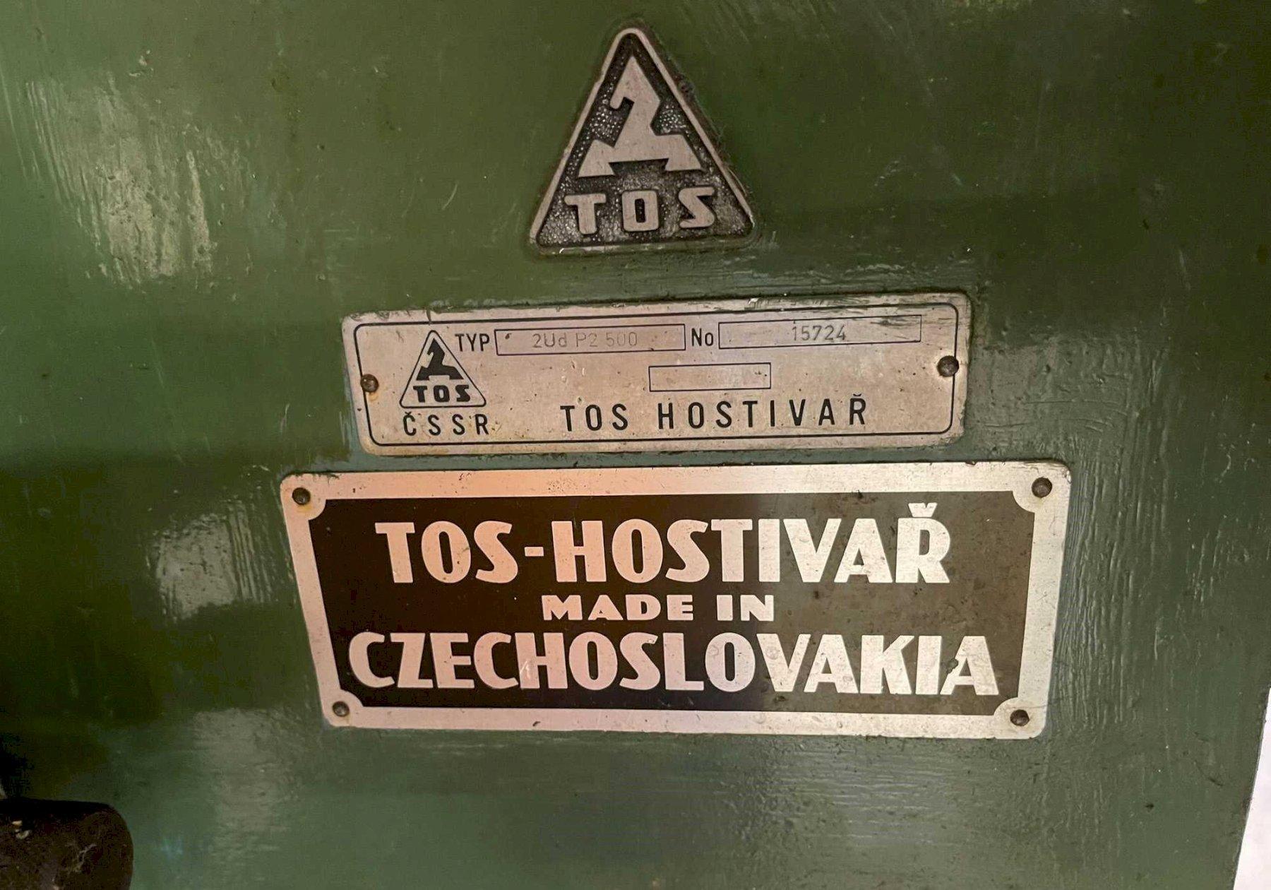 12″ X 44″ TOS-HOSTIVAR MODEL 2UDP2500 UNIVERSAL ID/OD GRINDER. STOCK ...