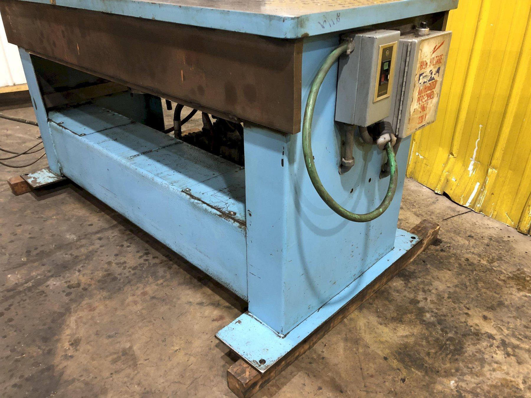 LUBLOW HYDRAULIC BENDER TABLE: STOCK #19068