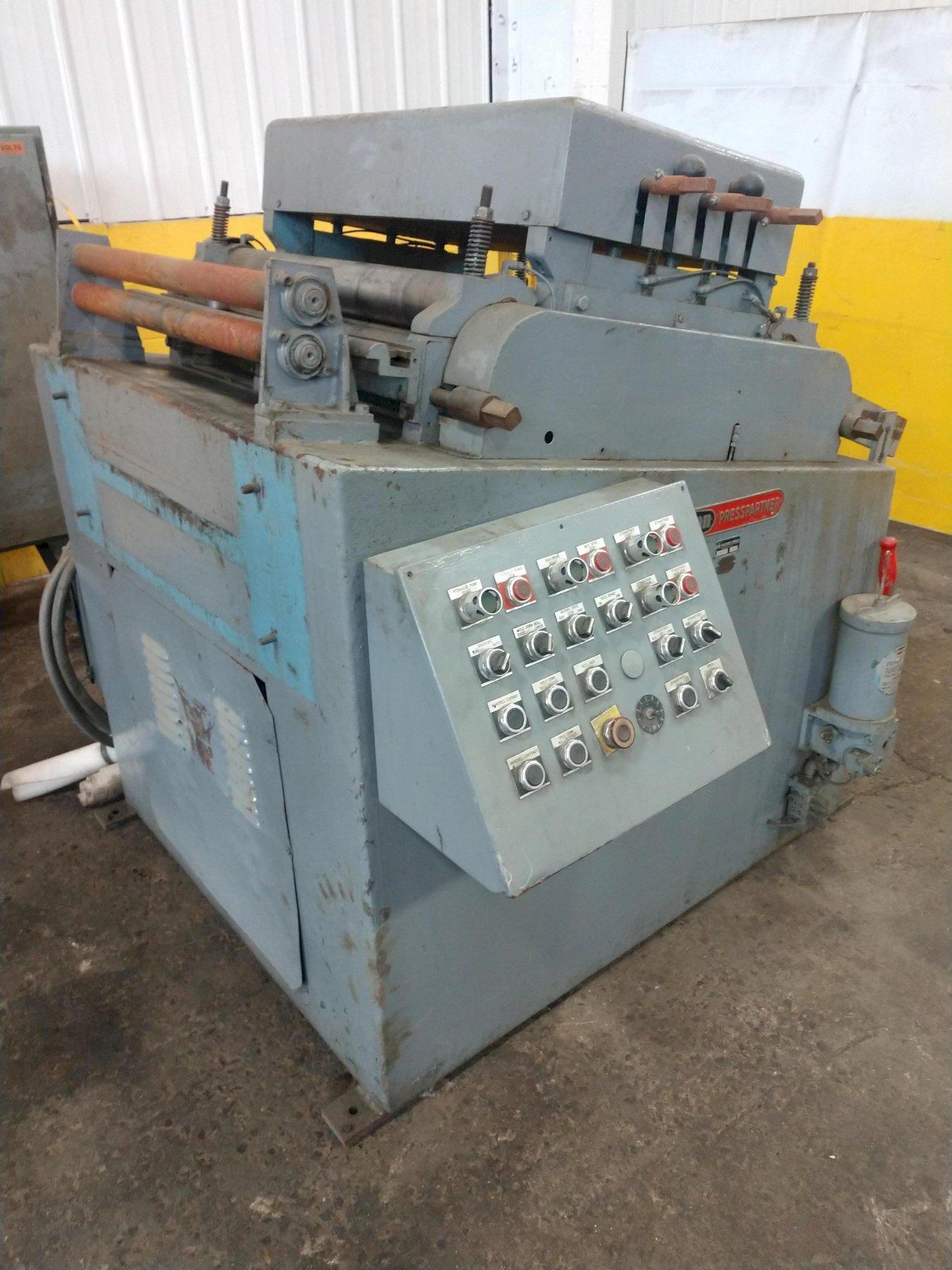 30″ x .110″ EGAN MODEL S30-630 POWERED COIL STRAIGHTENER: STOCK 19187