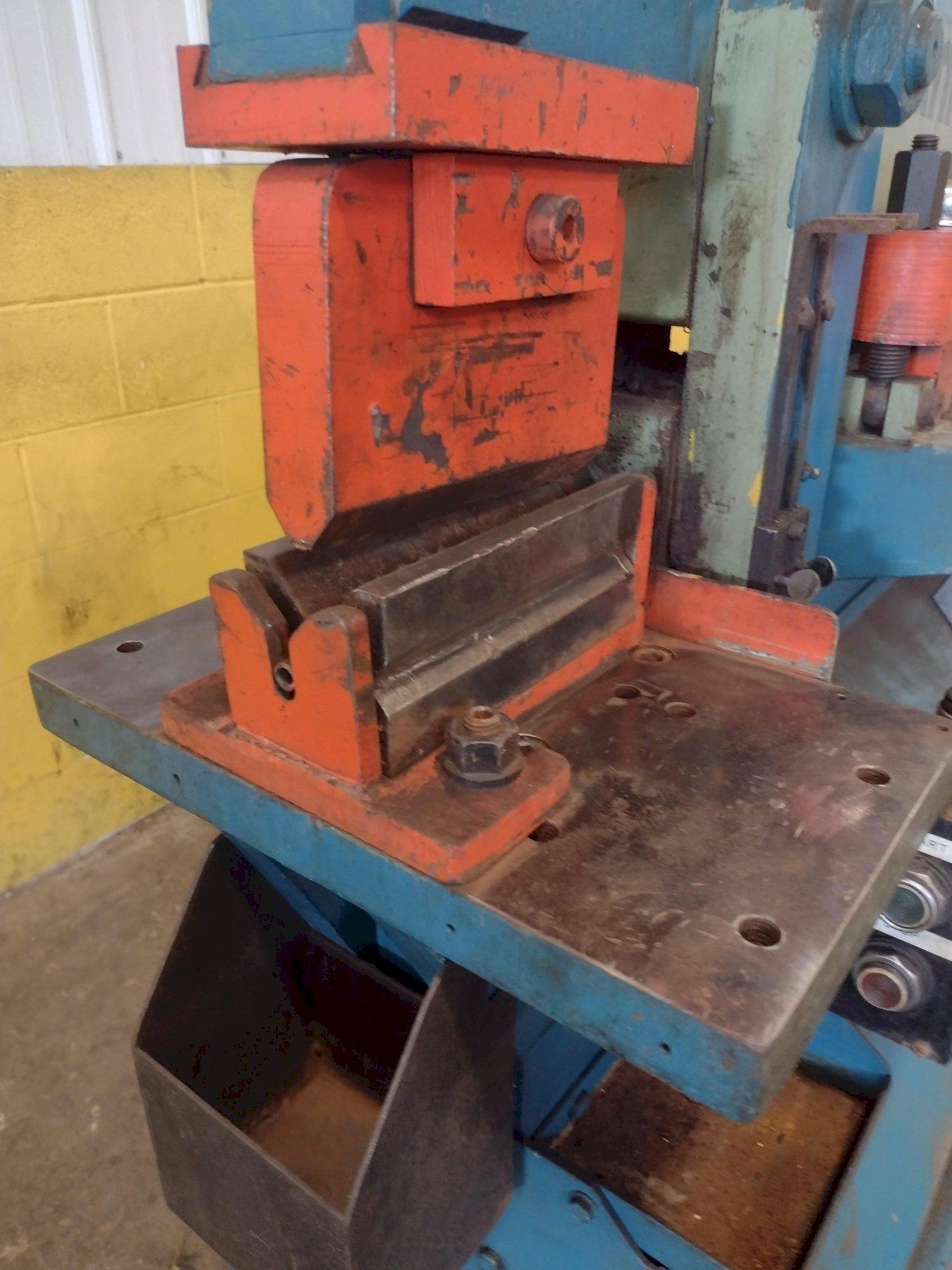 PIRANHA HYDRAULIC IRONWORKER: STOCK #16423