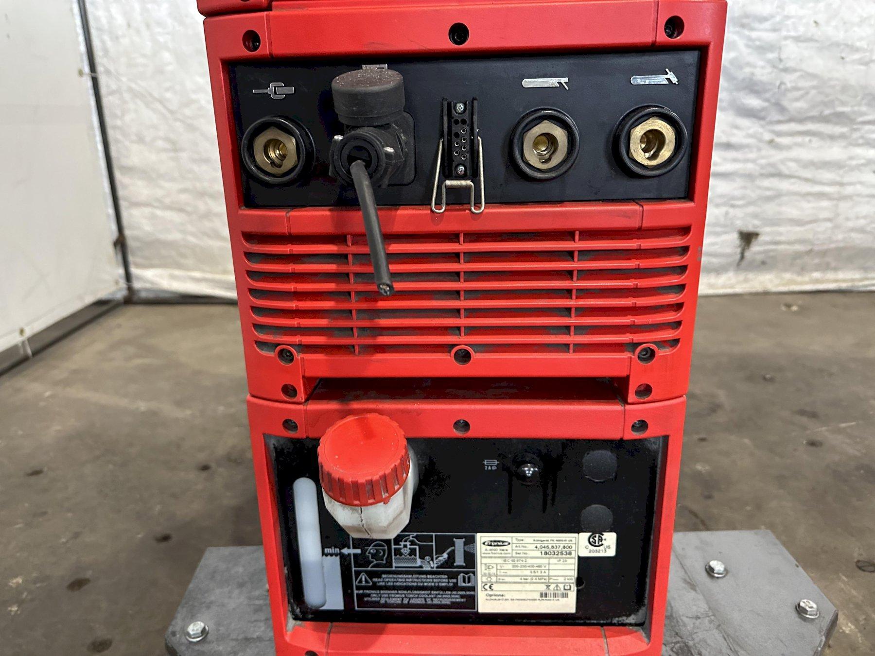 FRONIUS MAGICWAVE 4000 AC/DC TIG WELDER WITH FK 4000R COOLING UNIT ...