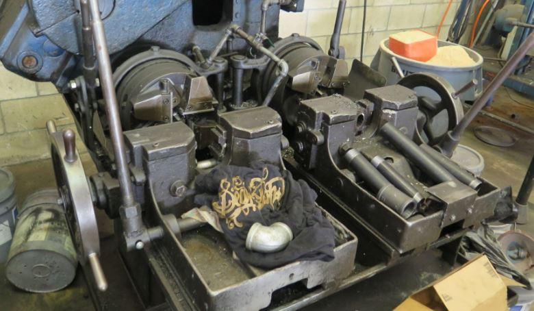 LANDIS DUAL HEAD PIPE & BOLT THREADER: STOCK #10094