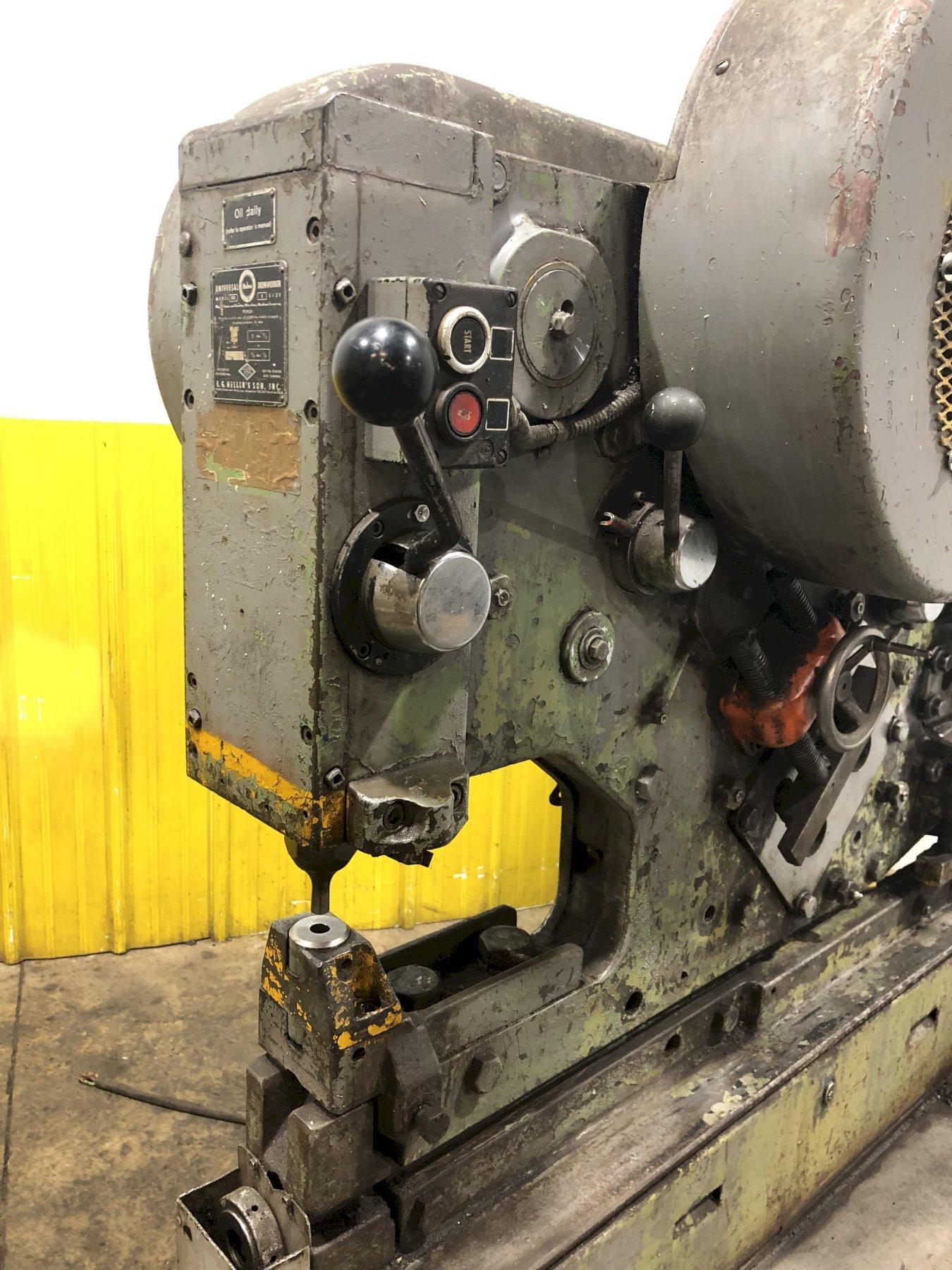 MUBEA MECHANICAL IRONWORKER W/ DIES FOR BAR SHEAR: STOCK #19069