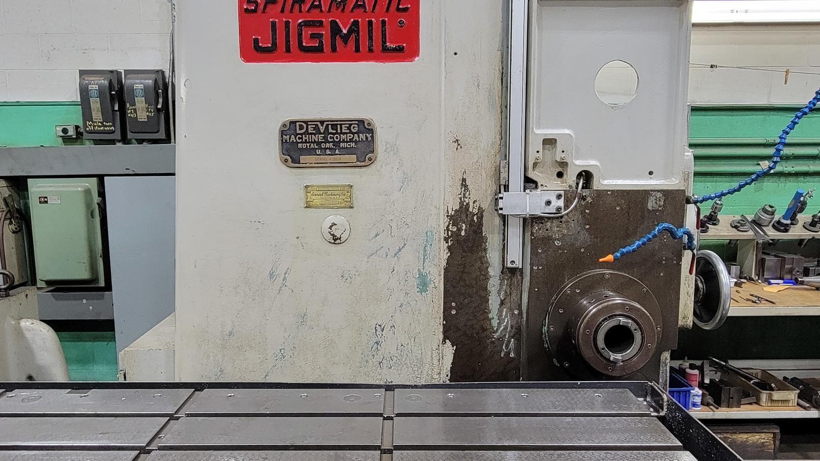 4″ DEVLIEG SPIRAMTIC JIG MIL 4H72 BORING MILL . STOCK # 1053722 | G ...