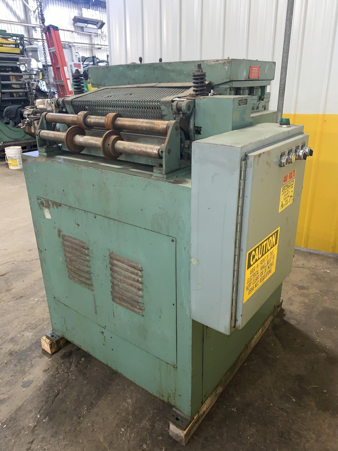 24″ WIDE LITTELL POWERED COIL STRAIGHTENER: STOCK #13905
