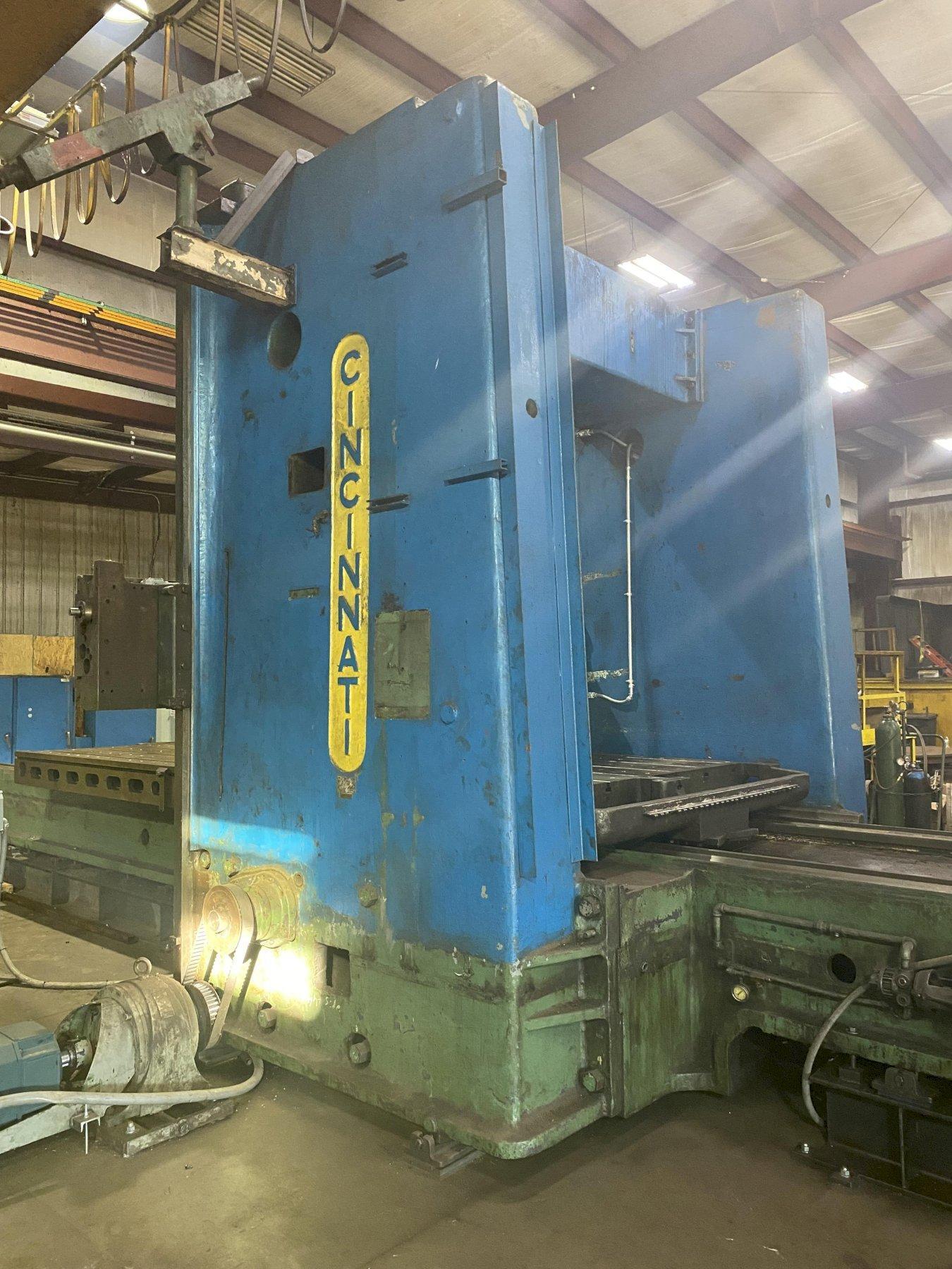 92″ X 204″ CINCINNATI-HYPRO DOUBLE SIDED PLANER MILL. STOCK # 1061421 ...
