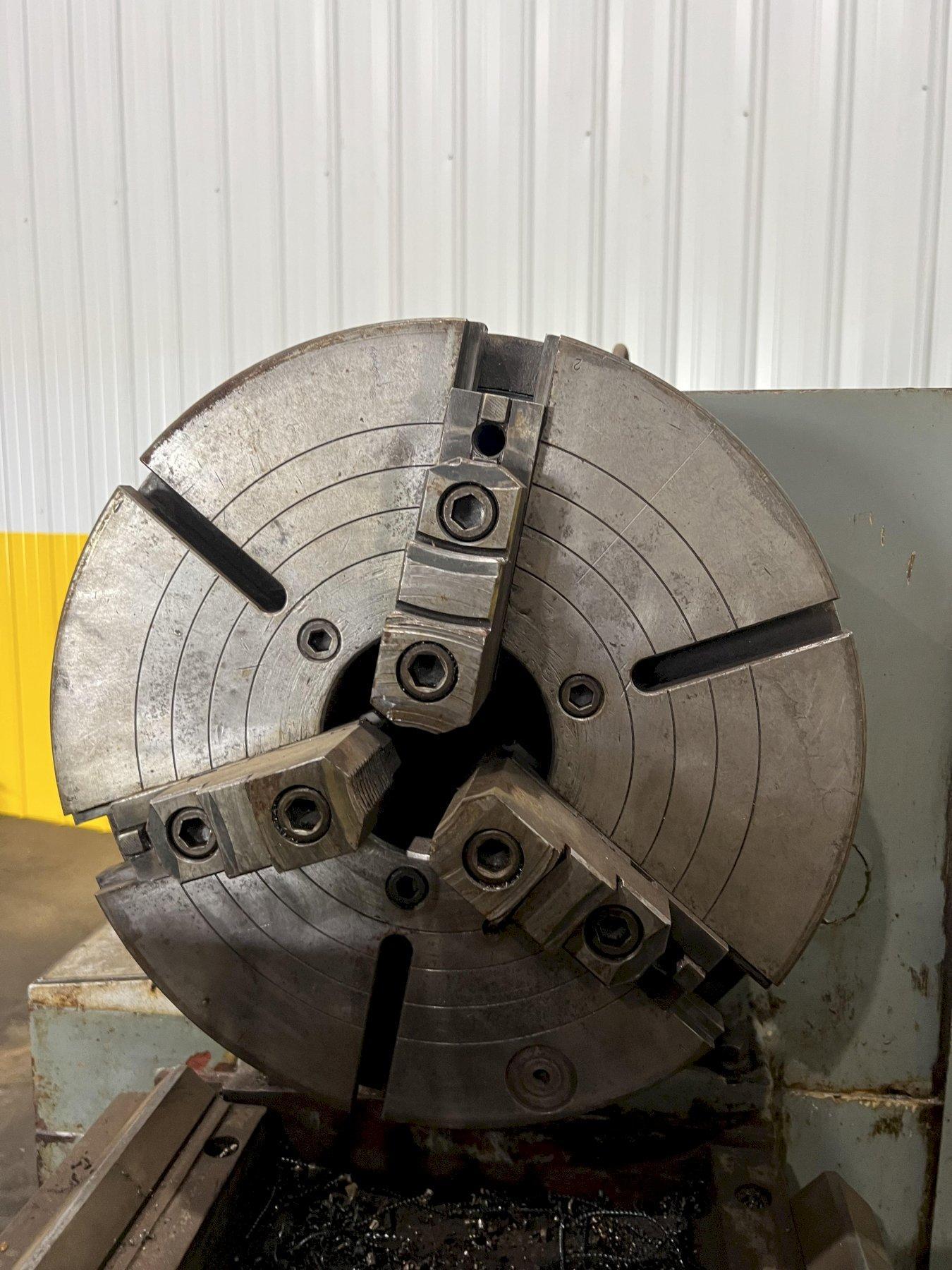 25″ X 96″ KINGSTON MODEL #HR3000 HEAVY DUTY ENGINE LATHE: STOCK #18947
