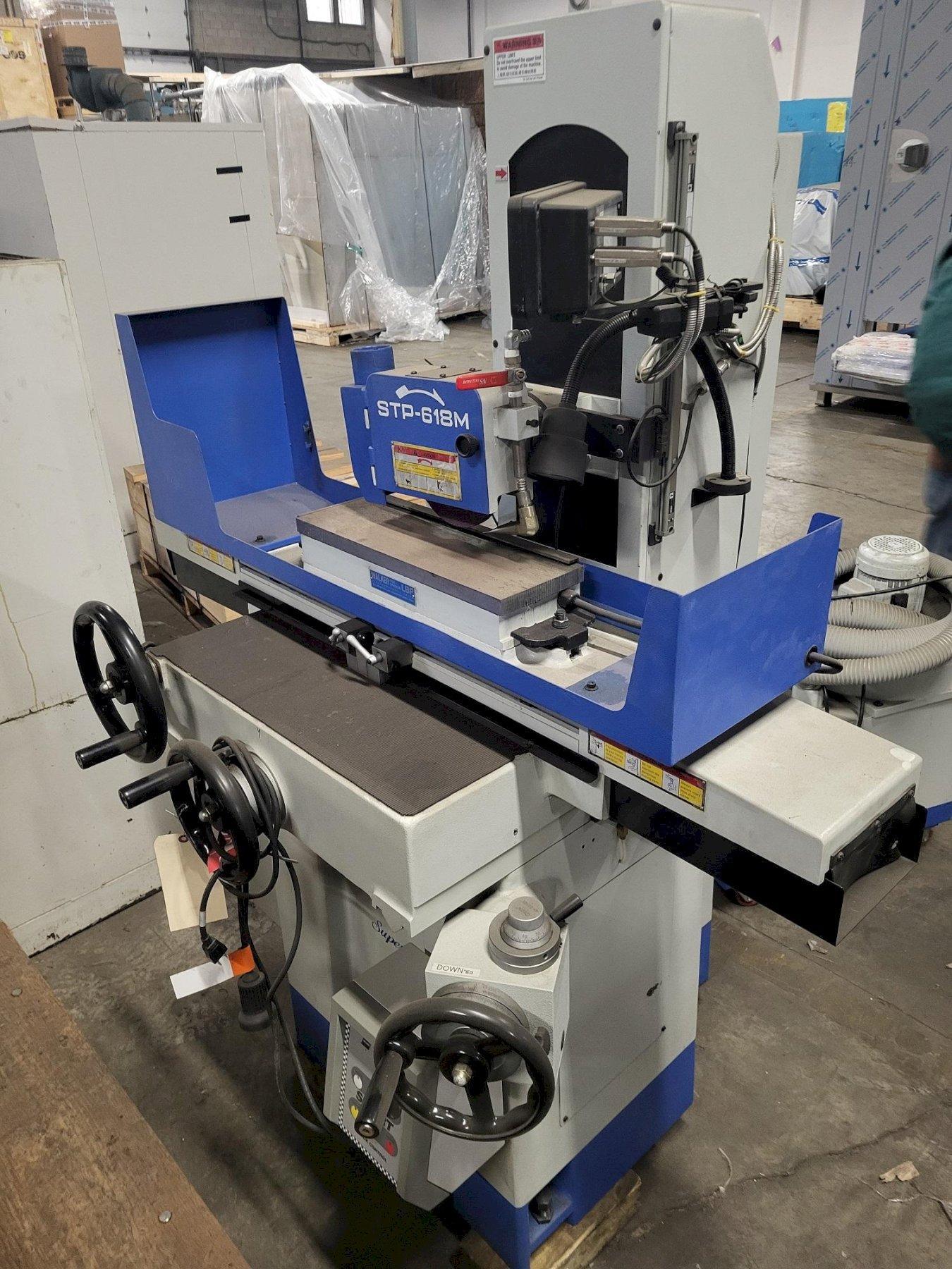 Supertec Hand Feed Surface Grinder Model STP 618M | Hariton Machinery Company, Inc.