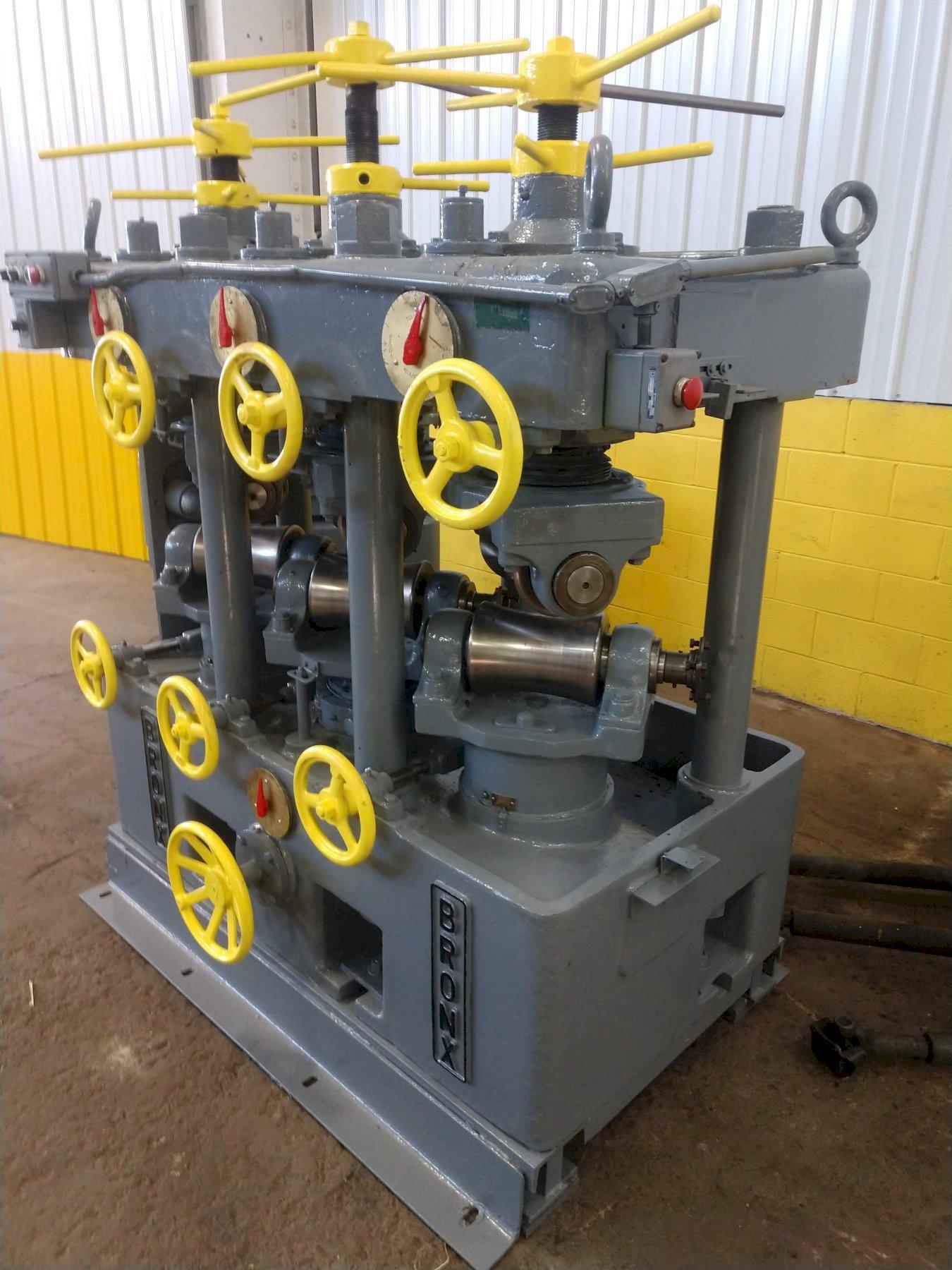 3″ BRONX 6 ROLL TUBE & PIPE STRAIGHTENER: STOCK #10621