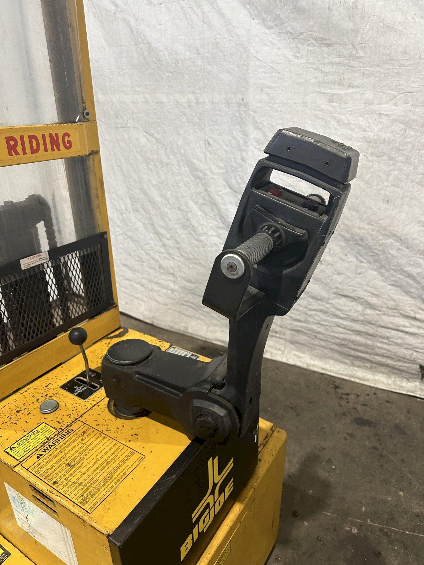 2,500 LB BIG-JOE PDM-25-65 ELECTRIC WALK BEHIND FORKLIFT. STOCK ...