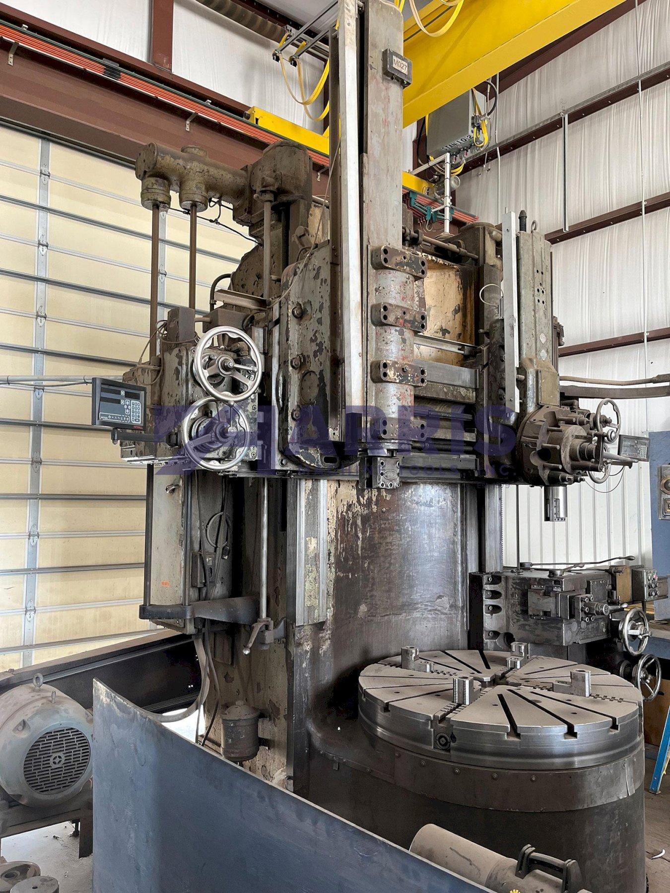 54″ Bullard Cutmaster Vertical Turret Lathe (VTL) | Harris Machine Tools