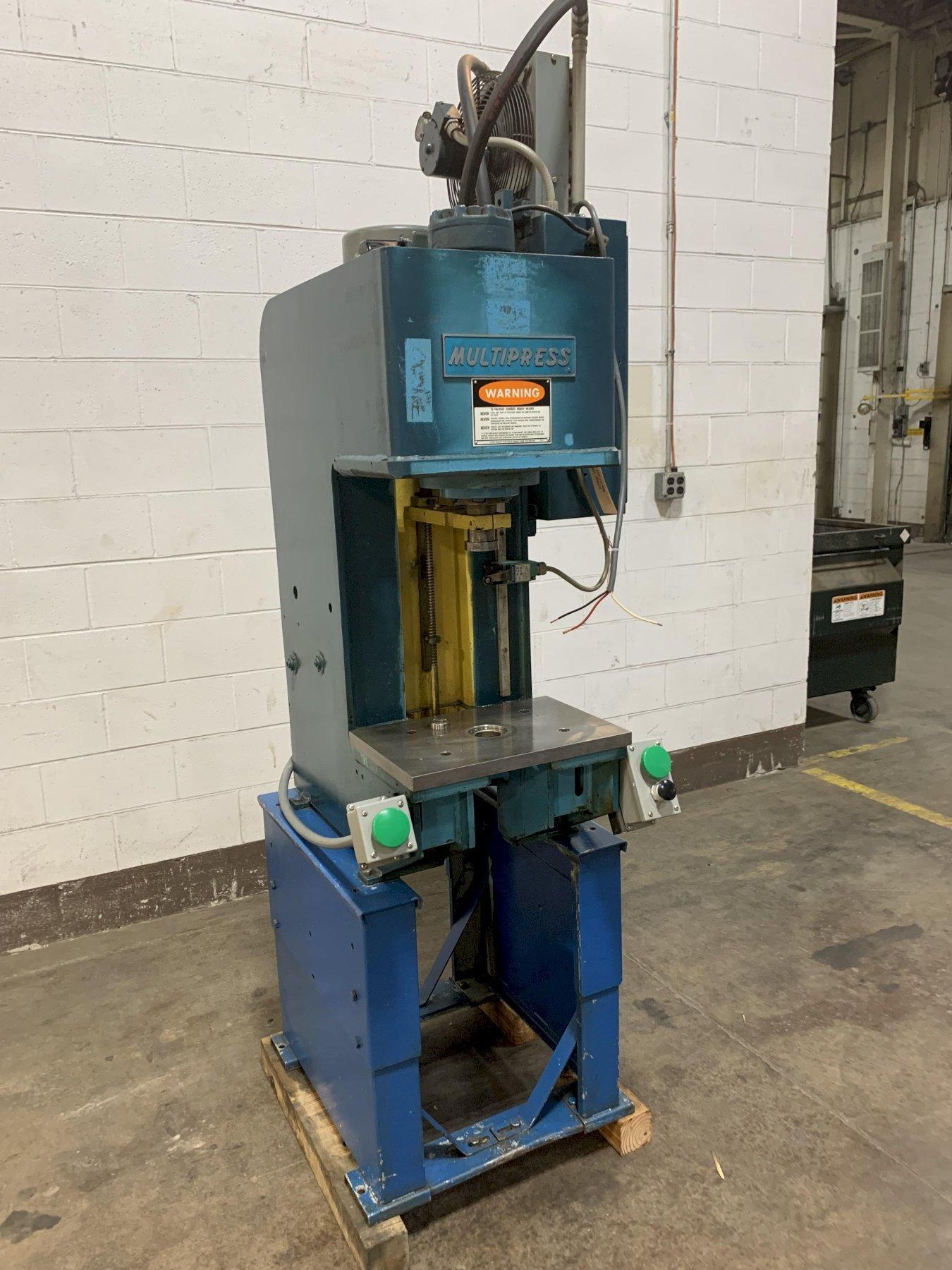 6-Ton Denison Model WR65LC364F Bench Mounted Hydraulic Press | Adams ...