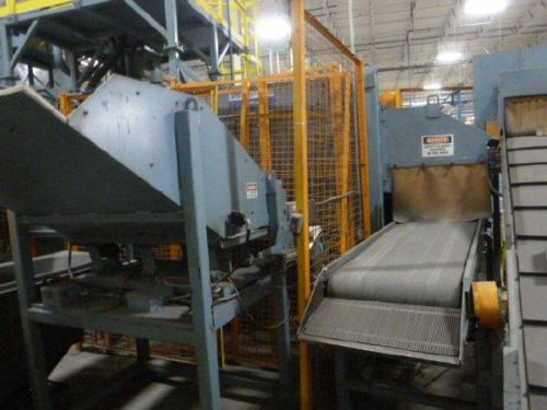 USF BCP/ WHEELABRATOR, (2) 15 HP Auto-Blast Wheels, Flex Belt ...