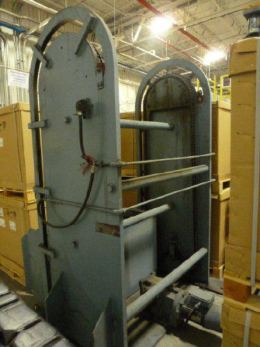 USF BCP/ WHEELABRATOR, (2) 15 HP Auto-Blast Wheels, Flex Belt ...
