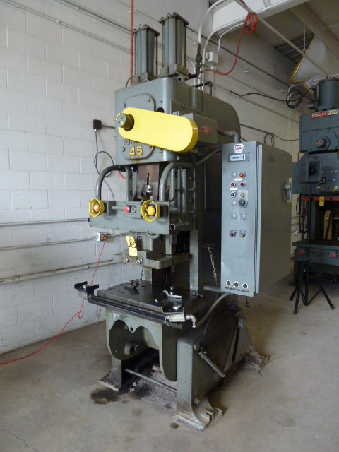 45 Ton CLEARING Torc-Pac, 6″ Stroke, 11″ S.H. 60 SPM, 28″ x 18″ Bed, A ...