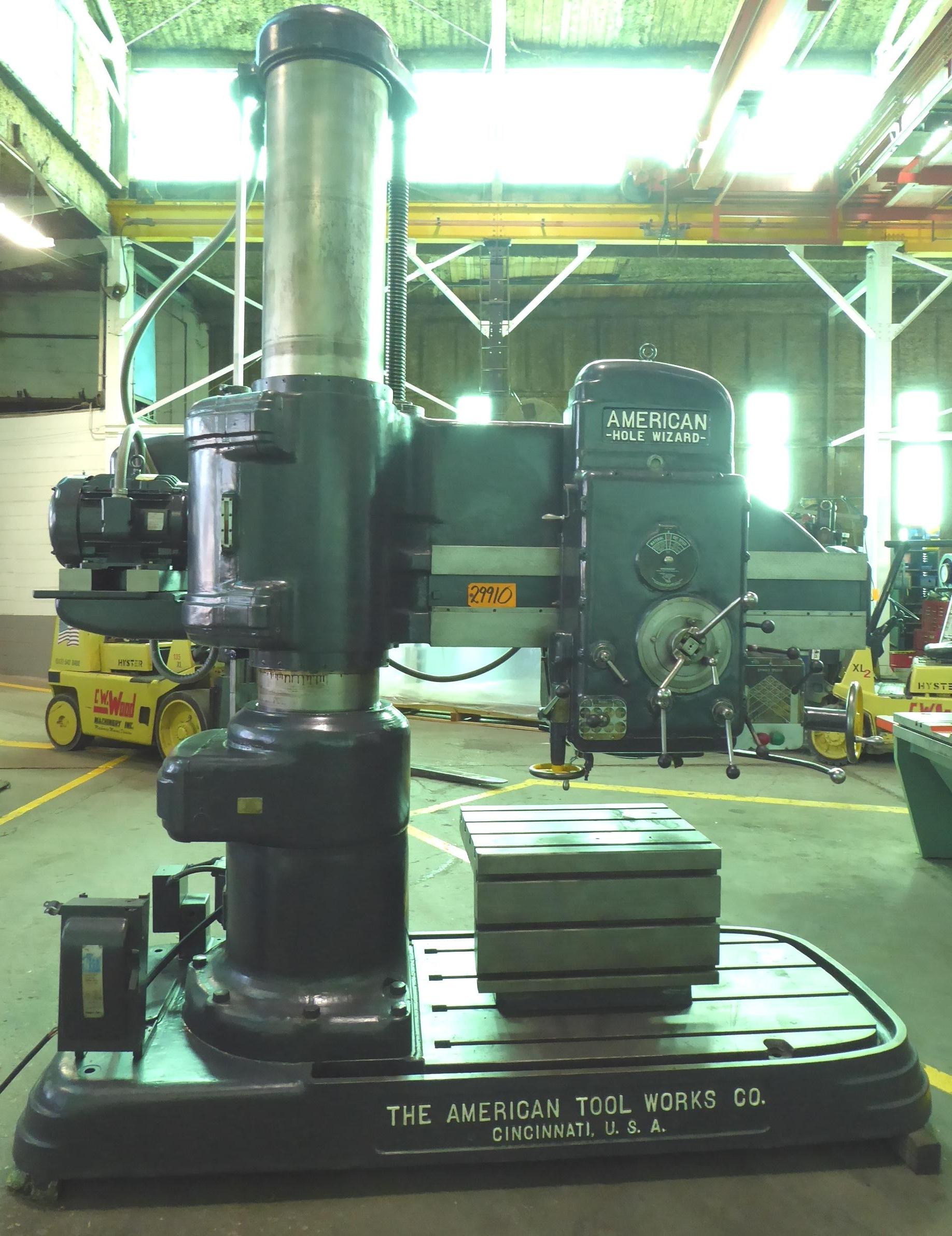 4′ x 15″ AMERICAN “Hole Wizard” Radial Drill, 20-1600 RPM, No. 5 MT, 20 ...