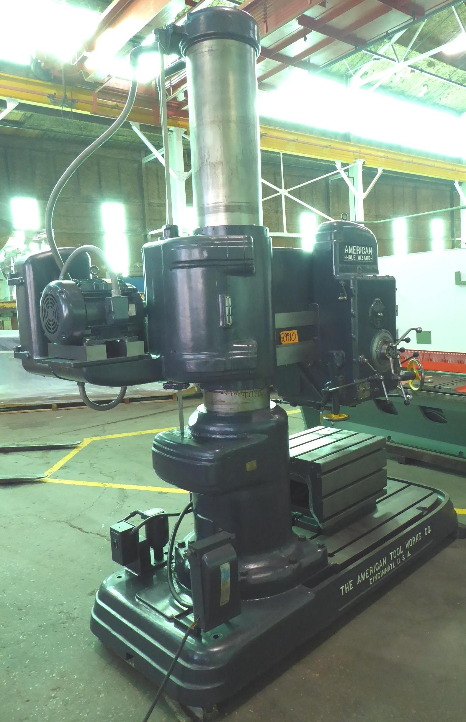 4′ x 15″ AMERICAN “Hole Wizard” Radial Drill, 20-1600 RPM, No. 5 MT, 20 ...