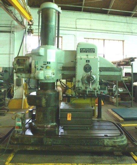 4′ x 15″ AMERICAN “Hole Wizard” Radial Drill, 20-1600 RPM, No. 5 MT, 20 ...