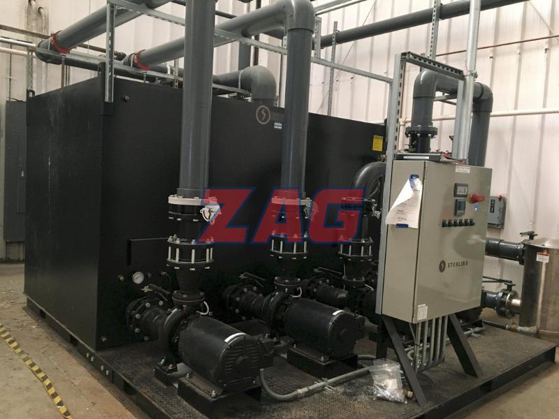 Sterling Used CT-2700 Tank, 25 HP Process Pump, 25 HP Standby Pump ...