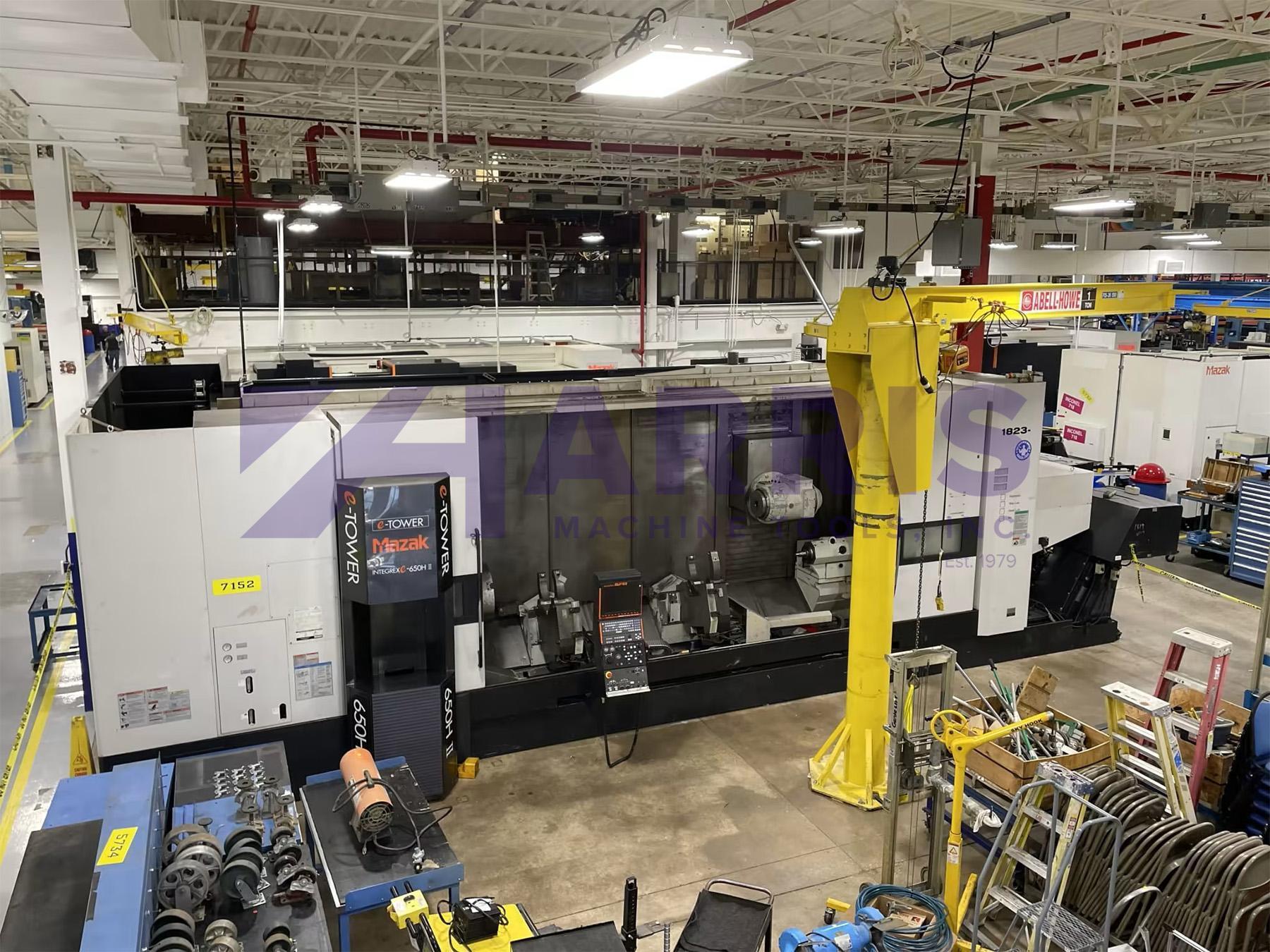 Used, 2008 Mazak Integrex e-650H II CNC Mill/Turn Horizontal Lathe ...