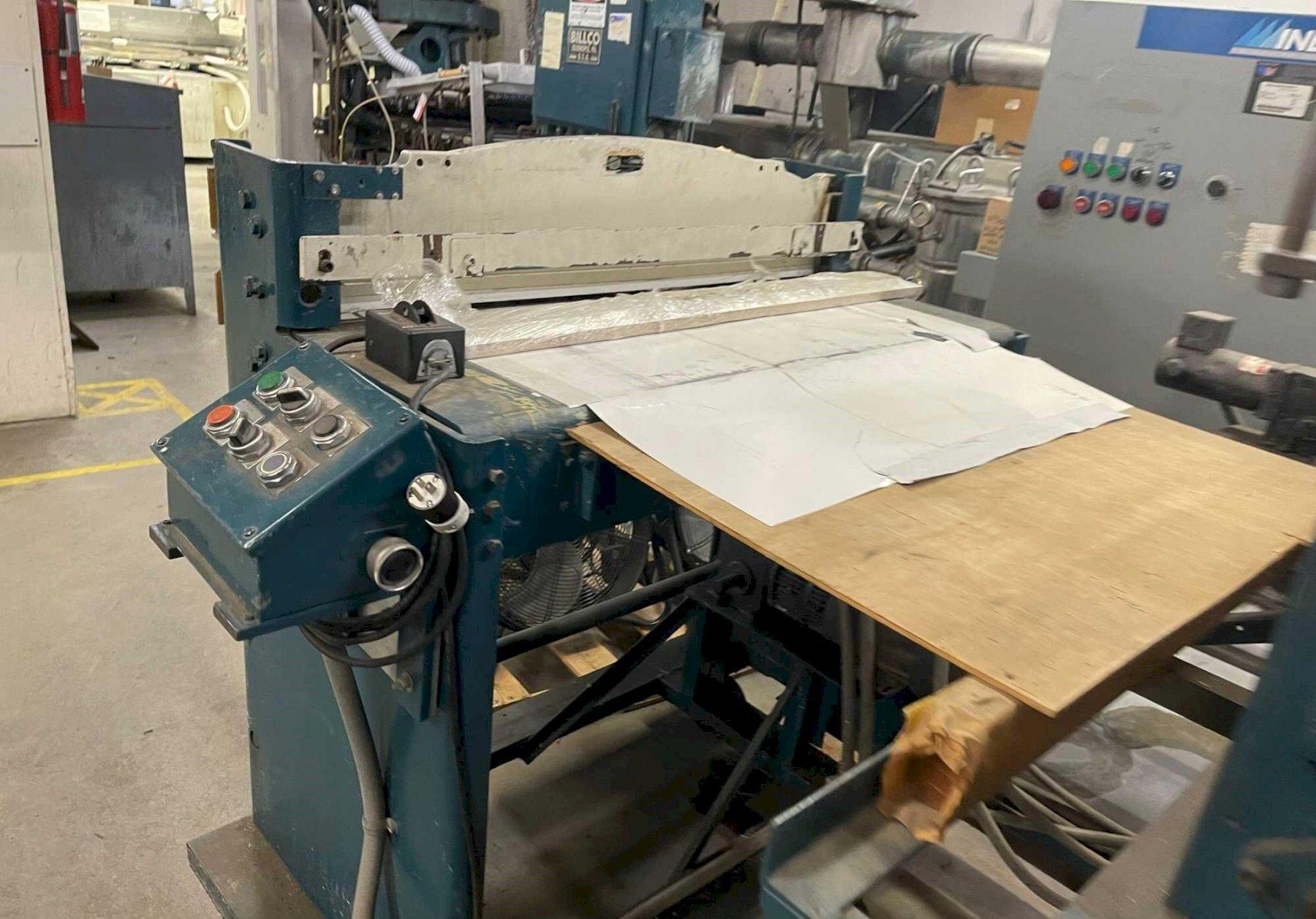 2,500 LB AMERICAN STEEL LINE MODEL 60 UNCOILER W/ DUAL 34″ ROLLER AND ...