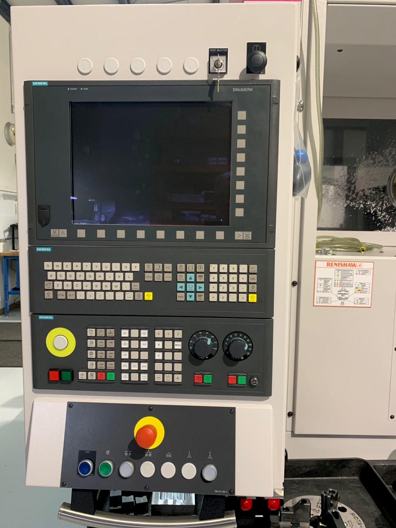 Stama MC 533 5-Axis HS VMC 2014, with: Siemens 840D Control, 19″ Rotary ...