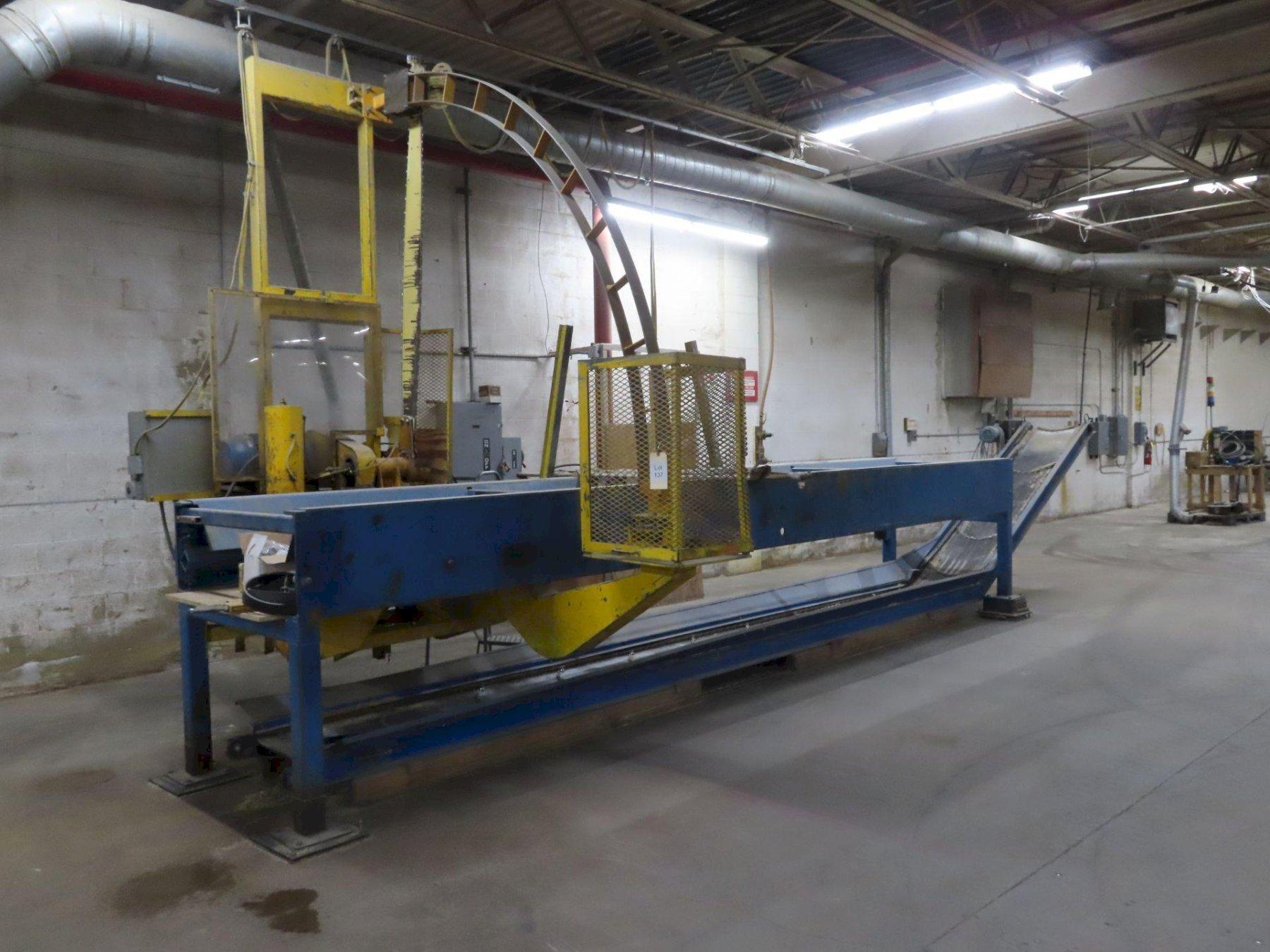 L&M EQUIPMENT CO MODEL HMPC-7-24 CROS CUT SYSTEM & CONVEYOR: STOCK #22922