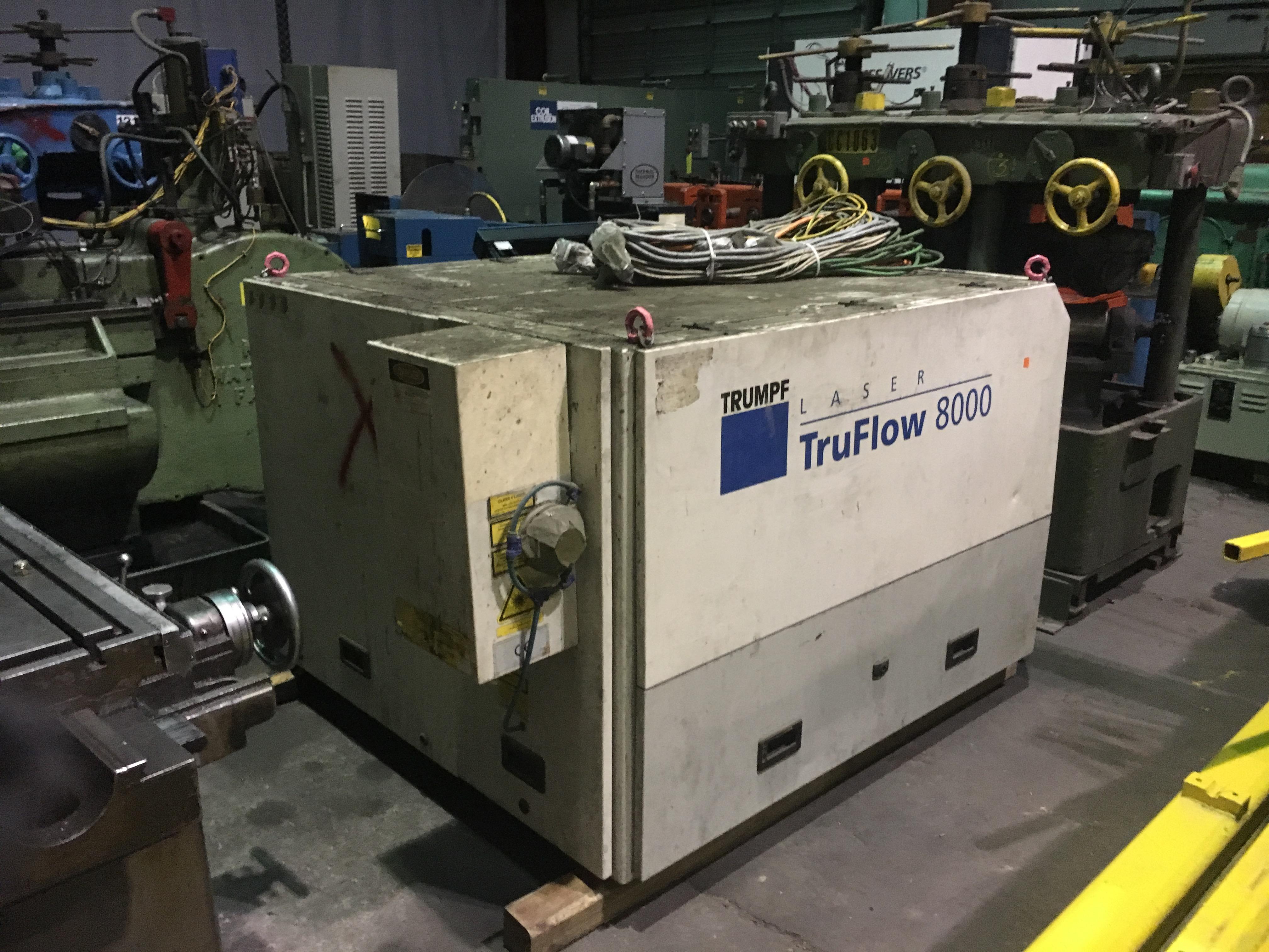 TRUMPF TRU-FLOW 8000 LASER POWER UNIT: STOCK #10629