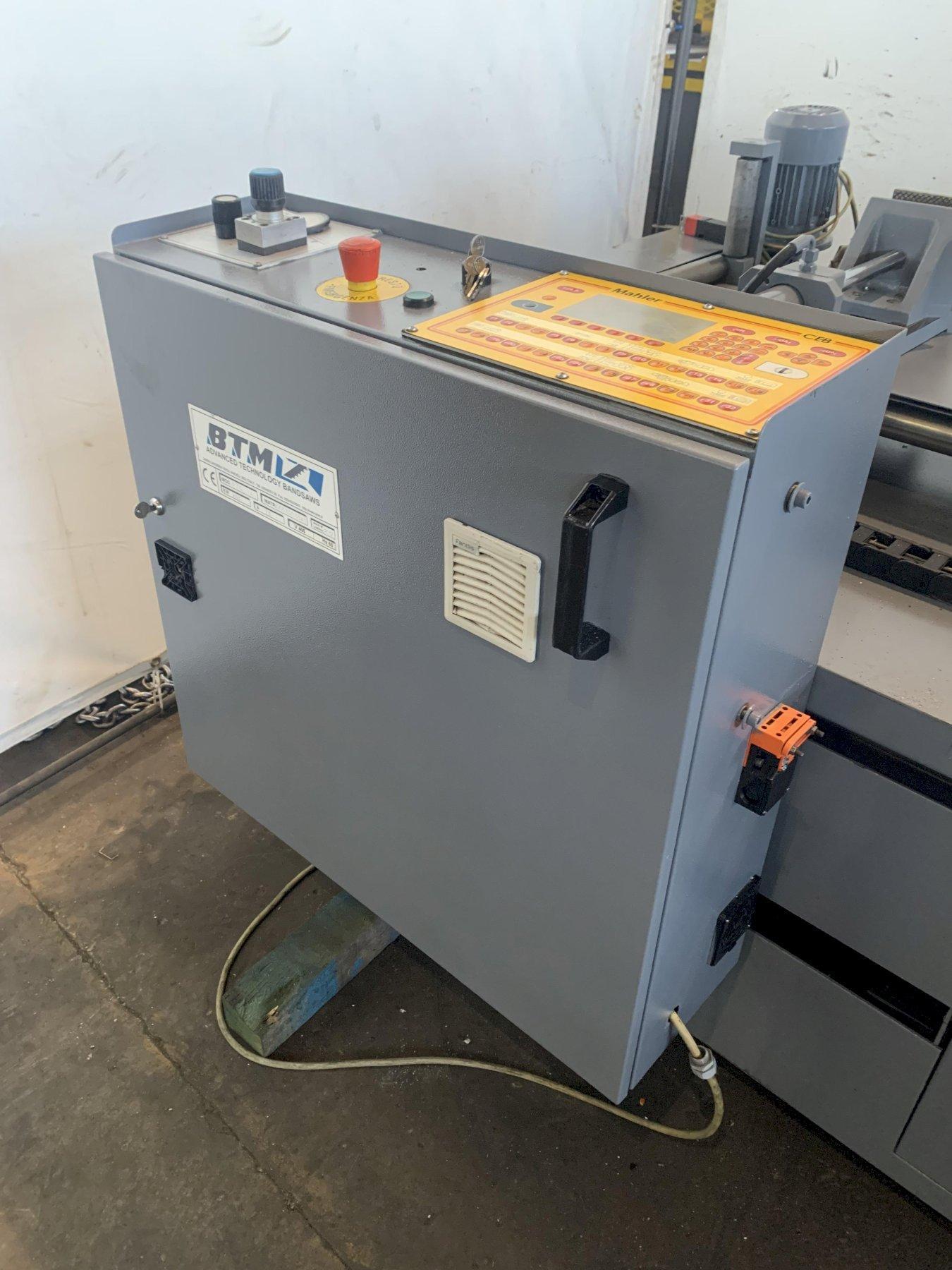 10″ X 13″ BTM MODEL 370 A HORIZONTAL CNC AUTOMATIC BANDSAW W/ CONVEYORS ...