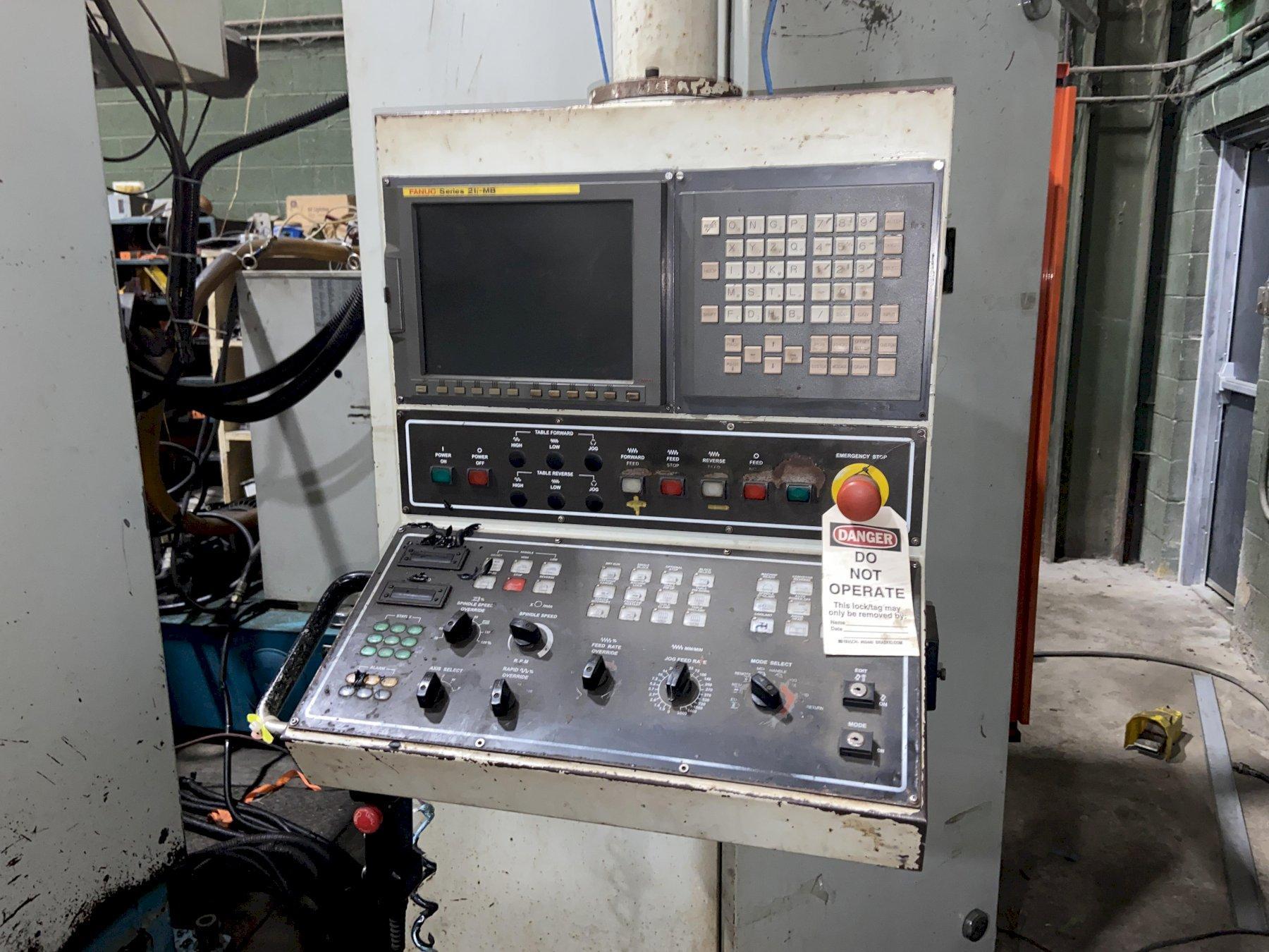 FEMCO WBMC-110R2 CNC HORIZONTAL BORING MILL WITH BUILT IN ROTARY TABLE ...