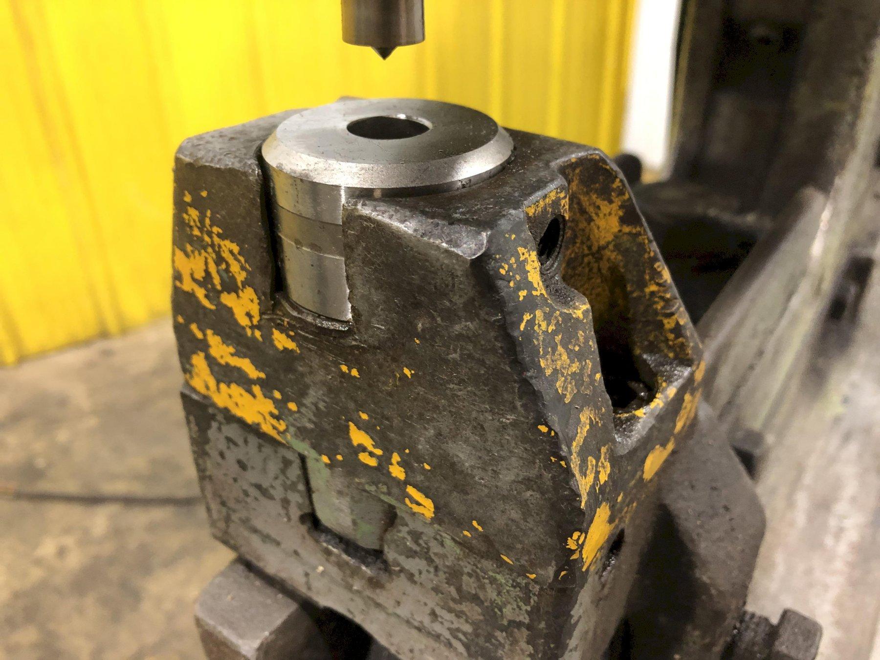 MUBEA MECHANICAL IRONWORKER W/ DIES FOR BAR SHEAR: STOCK #19069