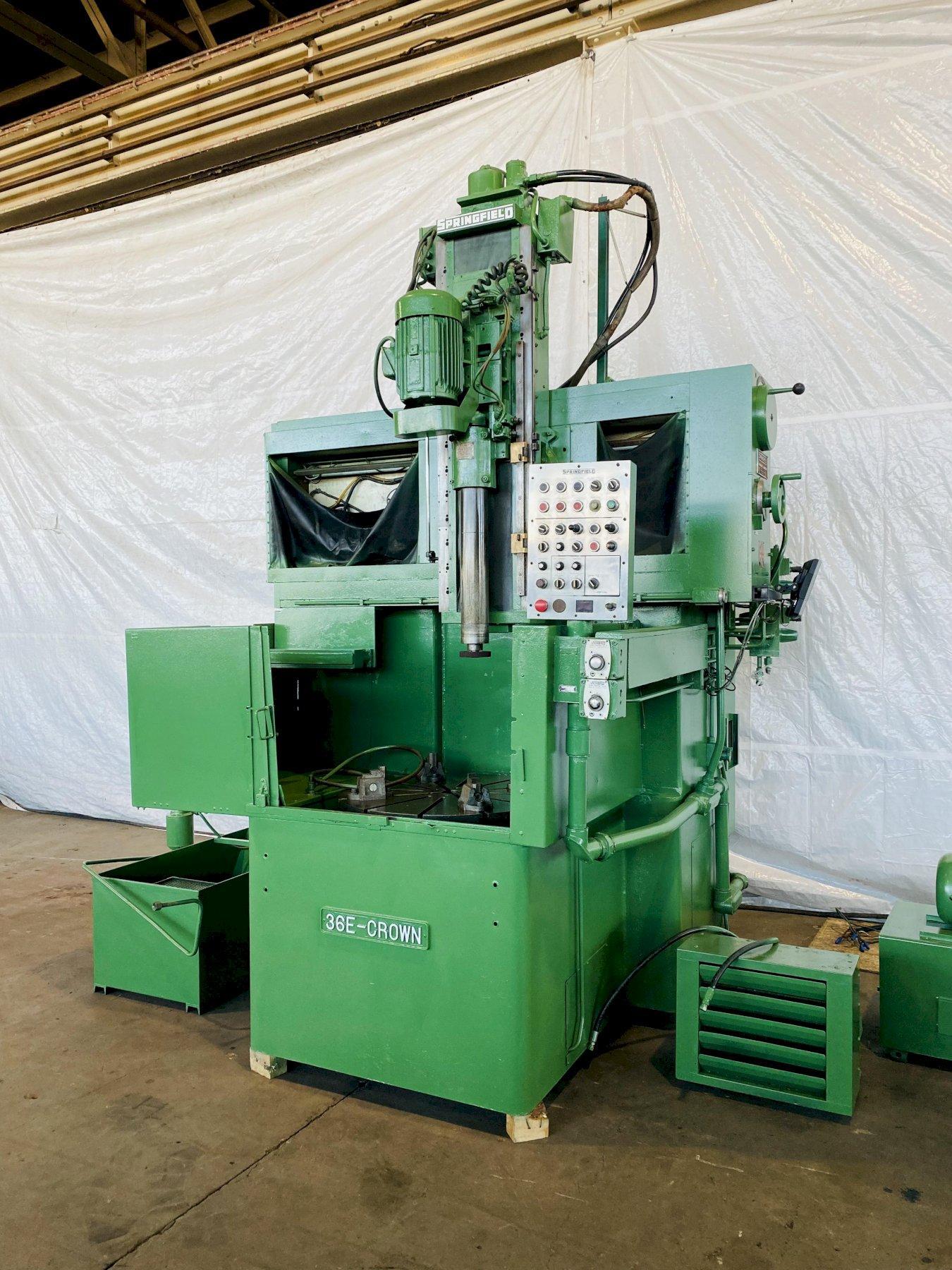 36″ SPRINGFIELD MODEL 36-E-CR UNIVERSAL ID/OD VERTICAL GRINDER. STOCK ...