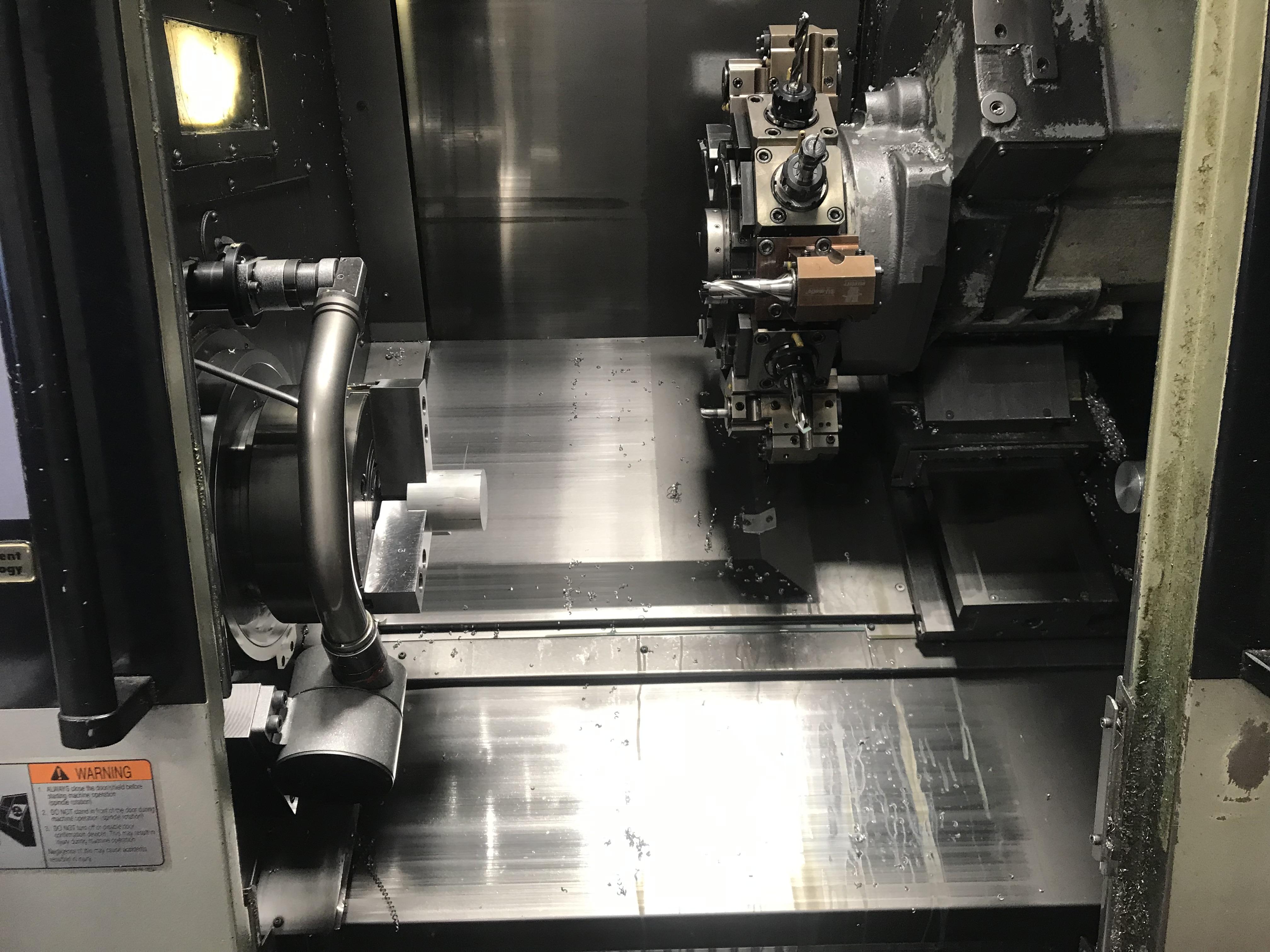 Okuma LB3000EXII-MYW 5-Axis CNC Lathe (2014) , OSP300L, 10″/6″ Chucks ...