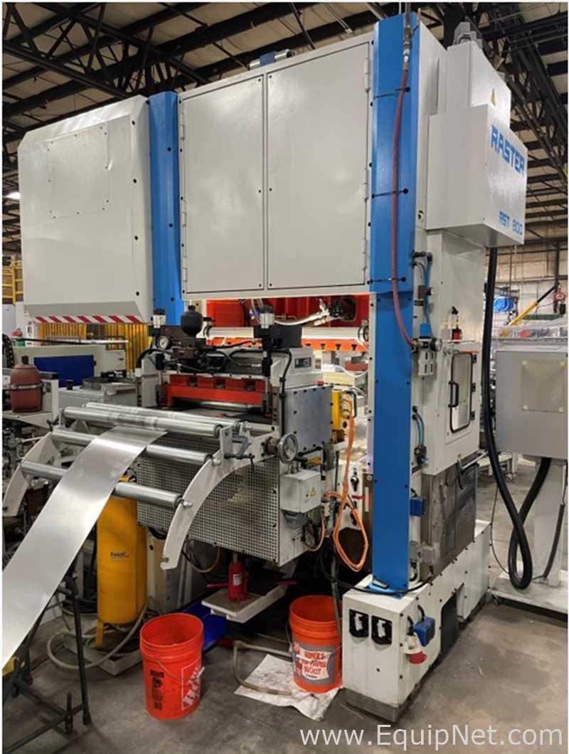 80 Ton Raster Model RST 800-1250CM Press | Presses For Industry