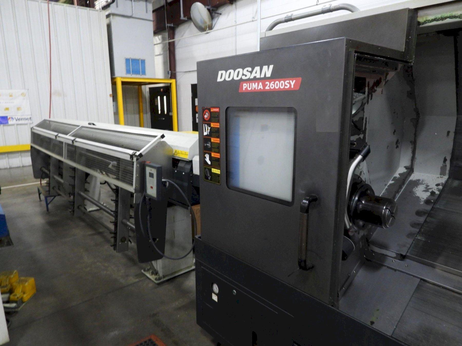 2011 Doosan Puma 2600SY CNC Lathe For Sale | Tramar Industries